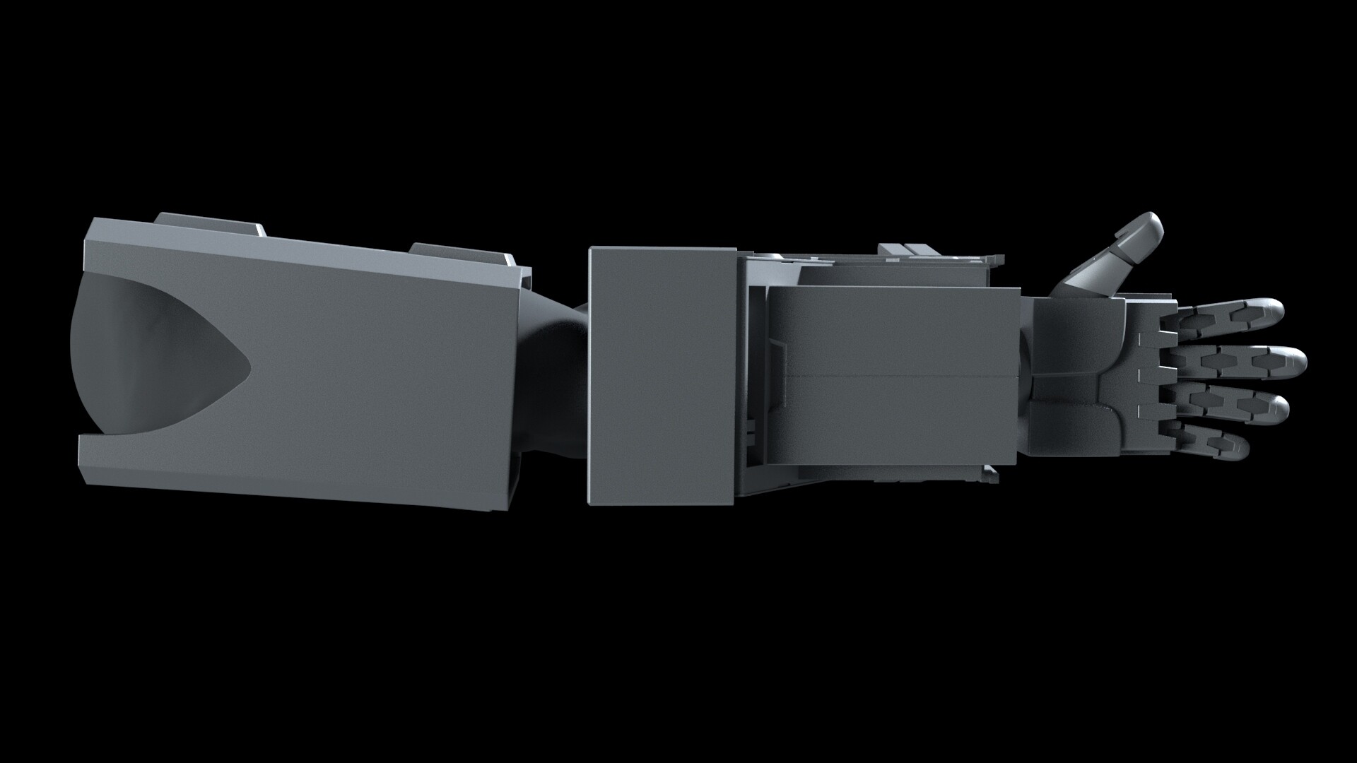 David Larrea - PLAYER'S EXOSUIT ARMS - MEDIUM: Transformers Beyond Reality