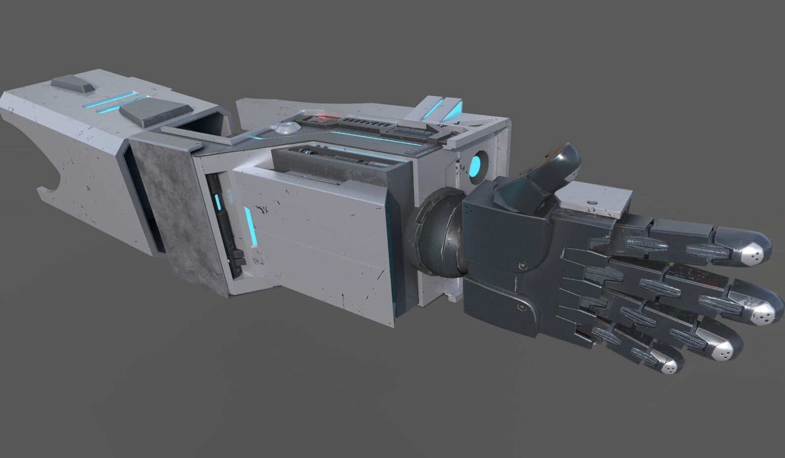 David Larrea - PLAYER'S EXOSUIT ARMS - MEDIUM: Transformers Beyond Reality