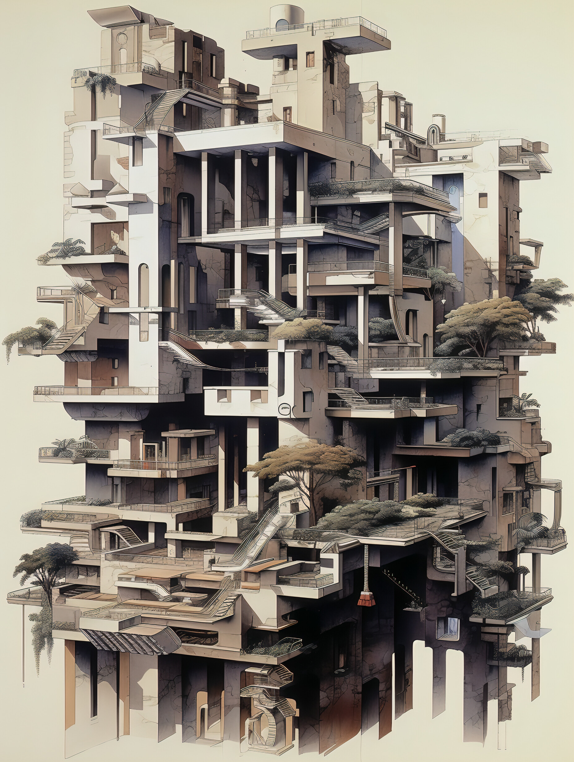 ArtStation - Day 266: The Floating Residence