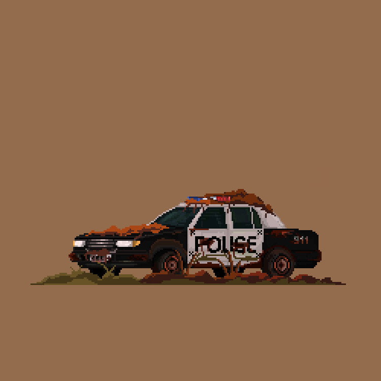 ArtStation - Cop car