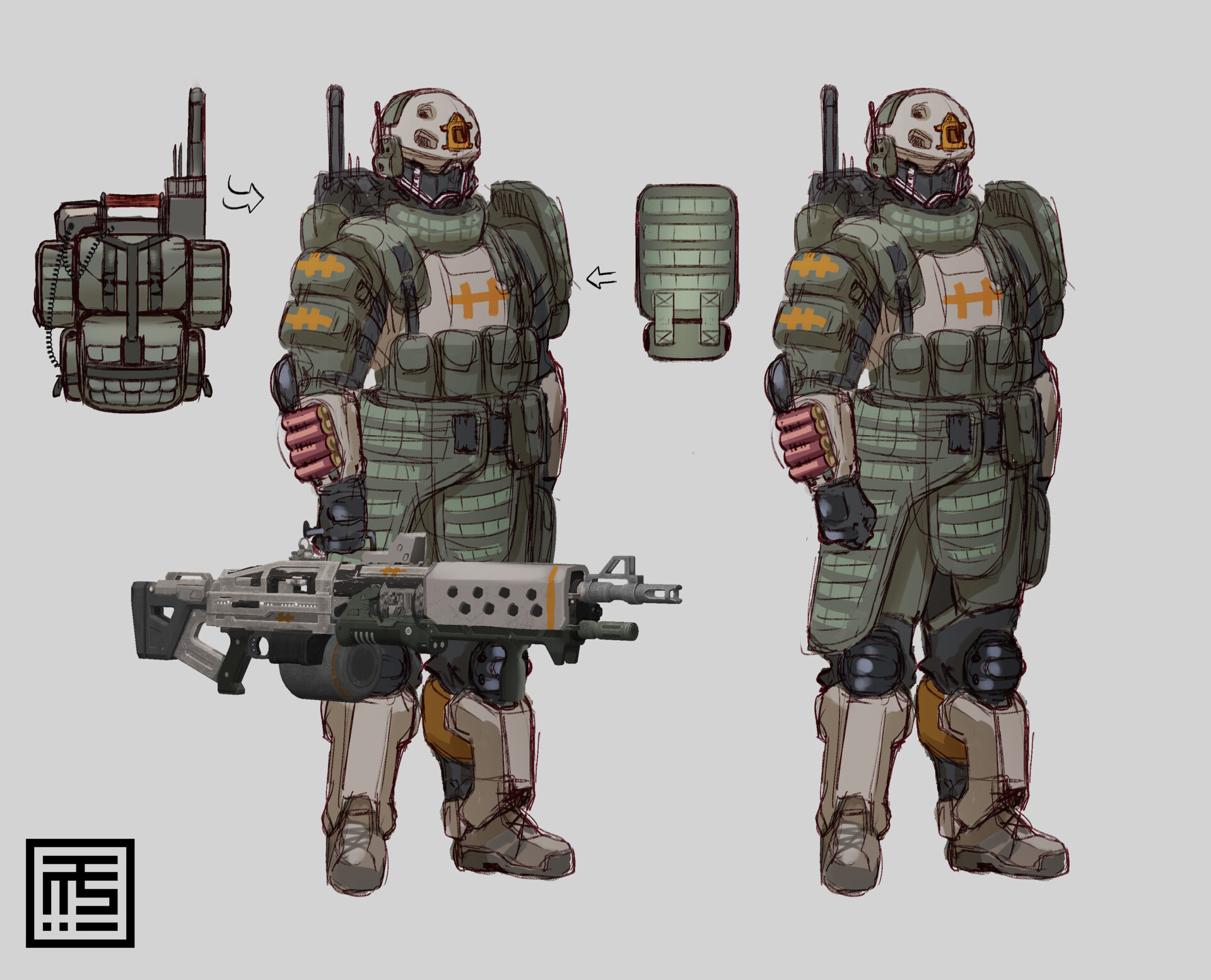 ArtStation - Destiny Fanart - Hakke Titan