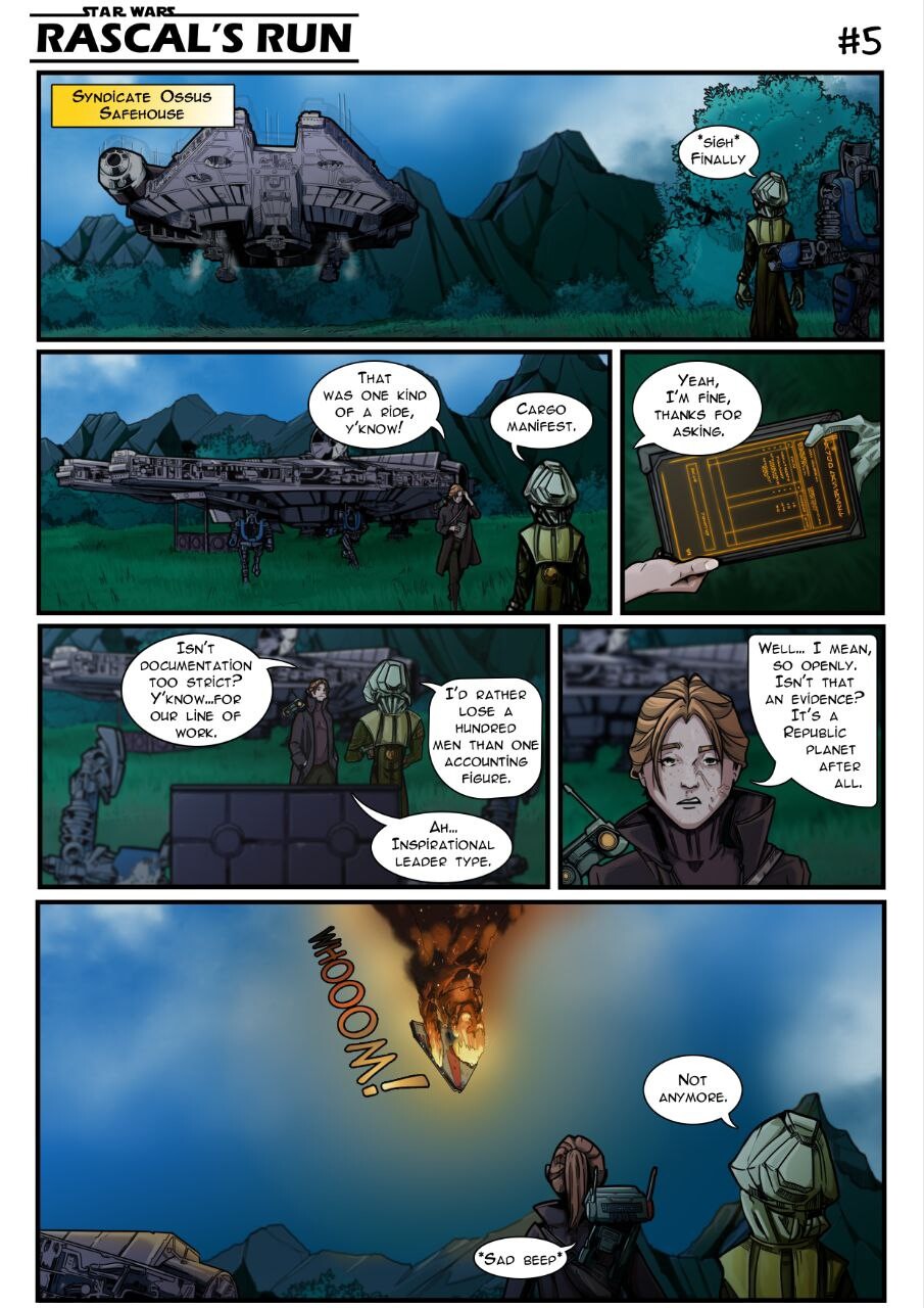 ArtStation - Star Wars: Rascal's Run pt.5