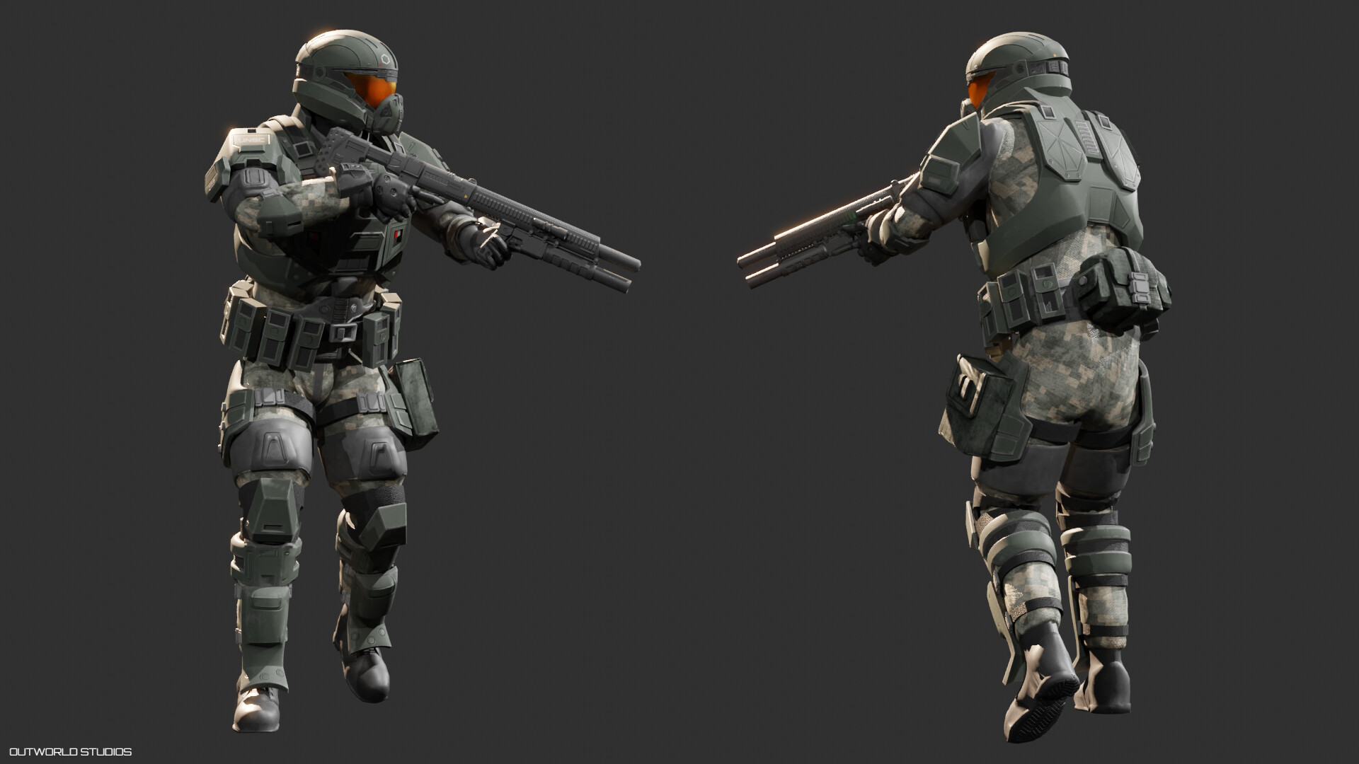 Outworld Studios - Halo 3 UNSC Pilot