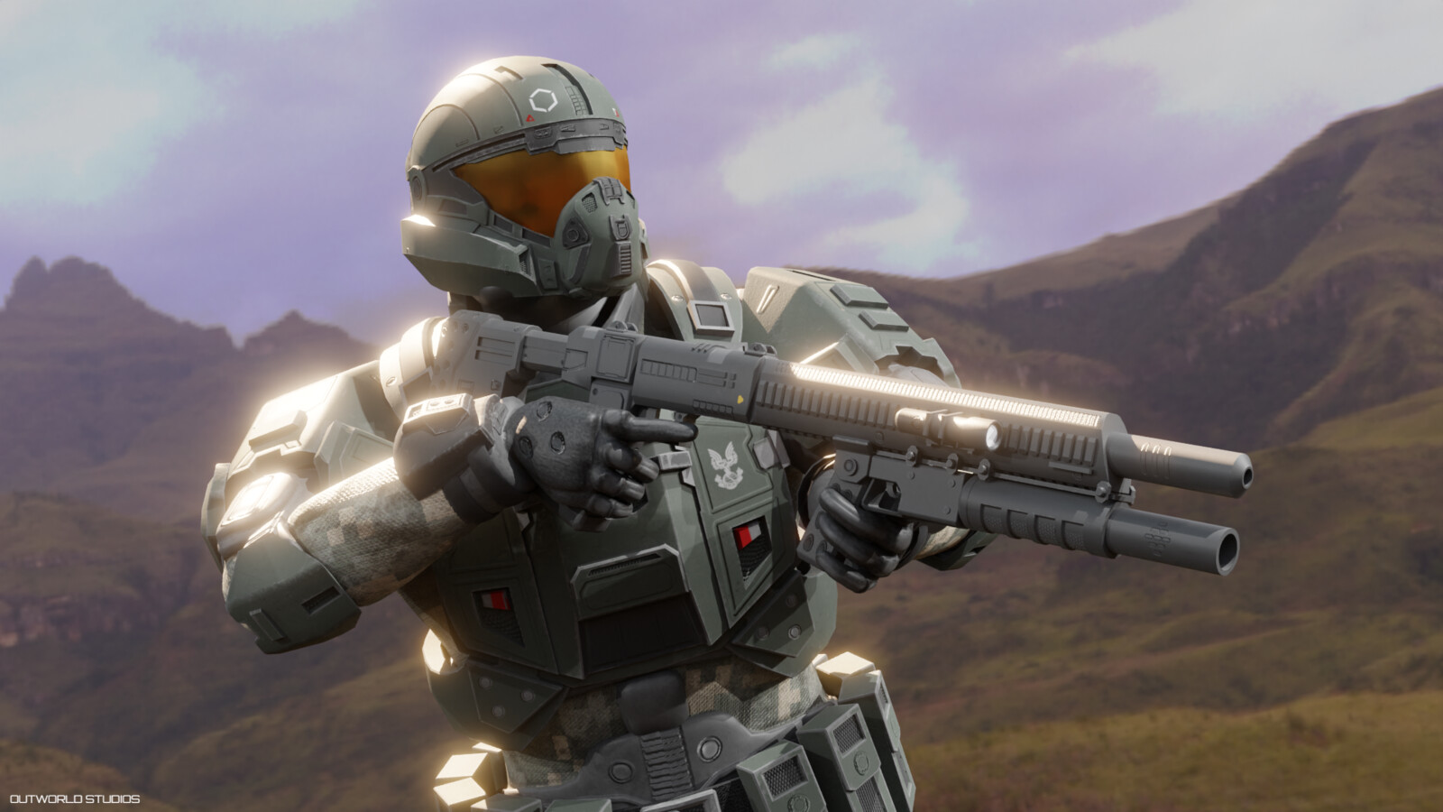 Outworld Studios - Halo 3 UNSC Pilot