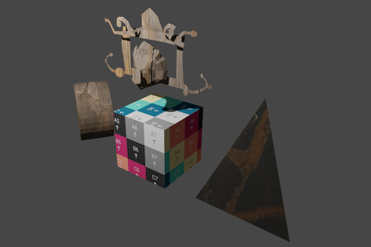 ArtStation - UV Class 1 Practice