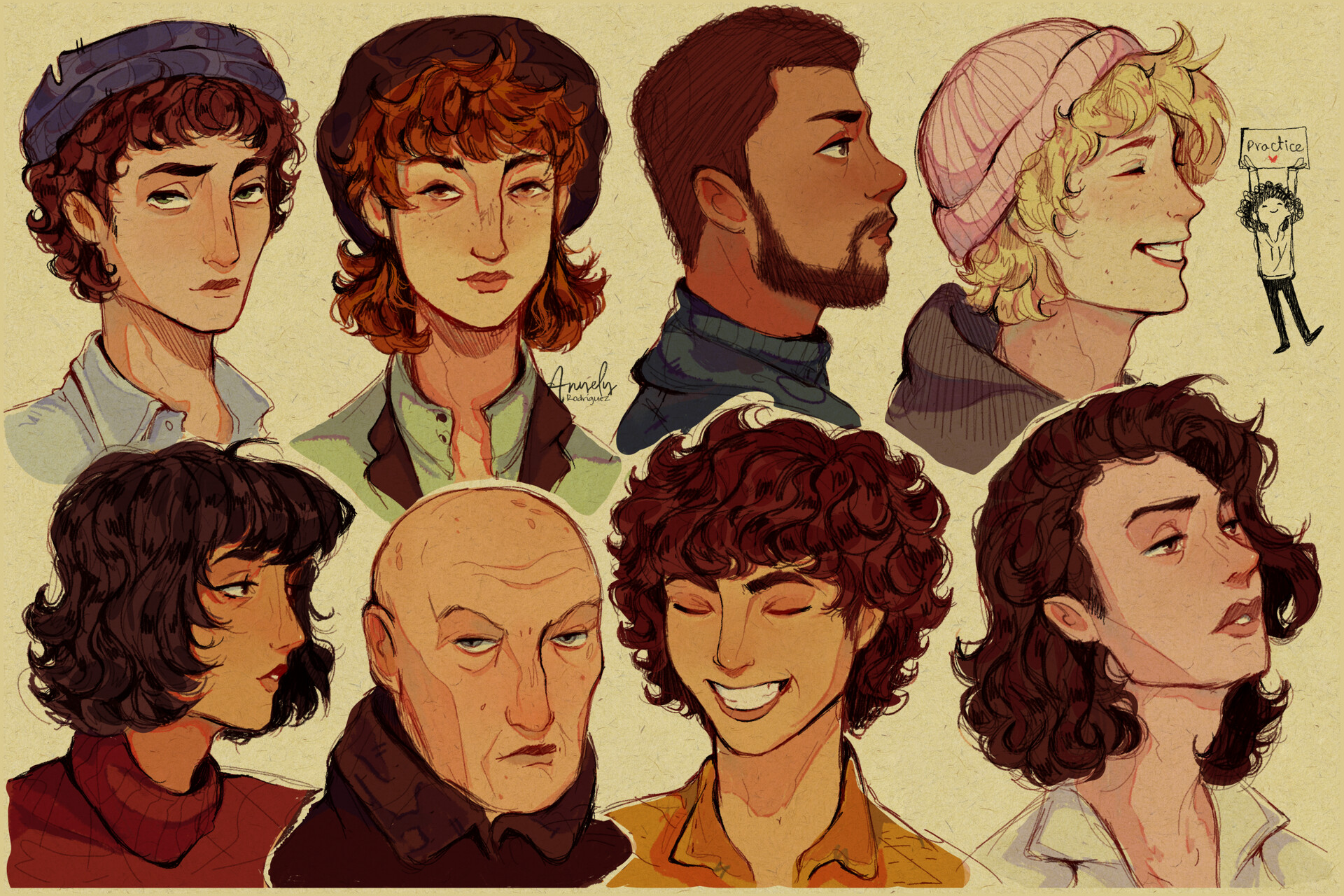 ArtStation - Men's drawings and sketches