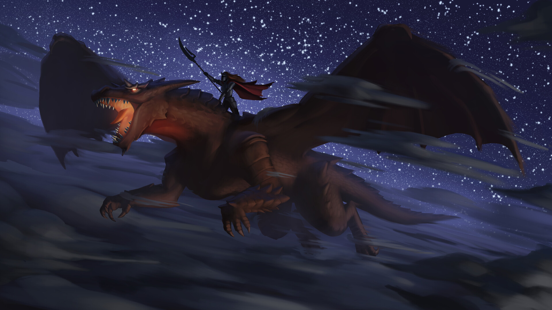 ArtStation - Dragon Rider