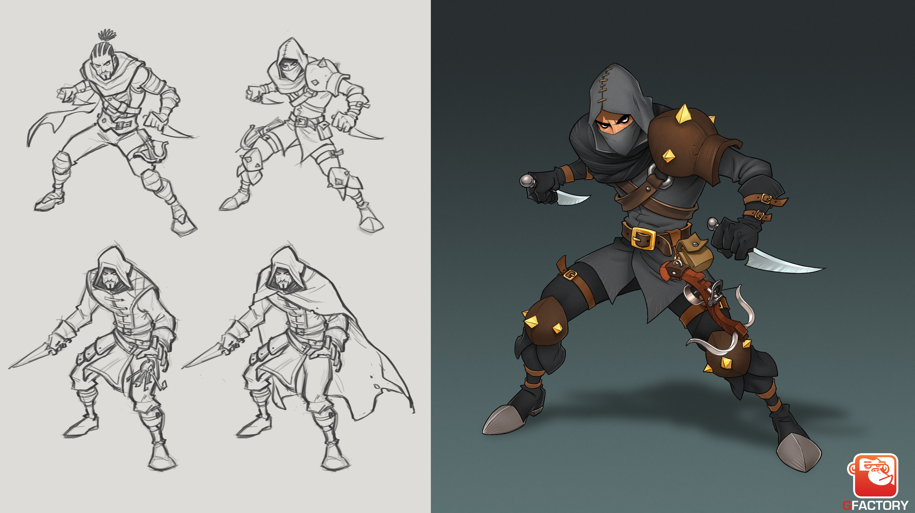 GFactory - Project Raven - Characters