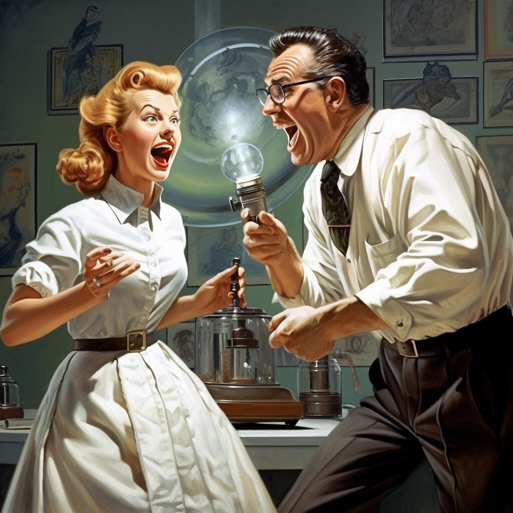 ArtStation - maniacal female scientist