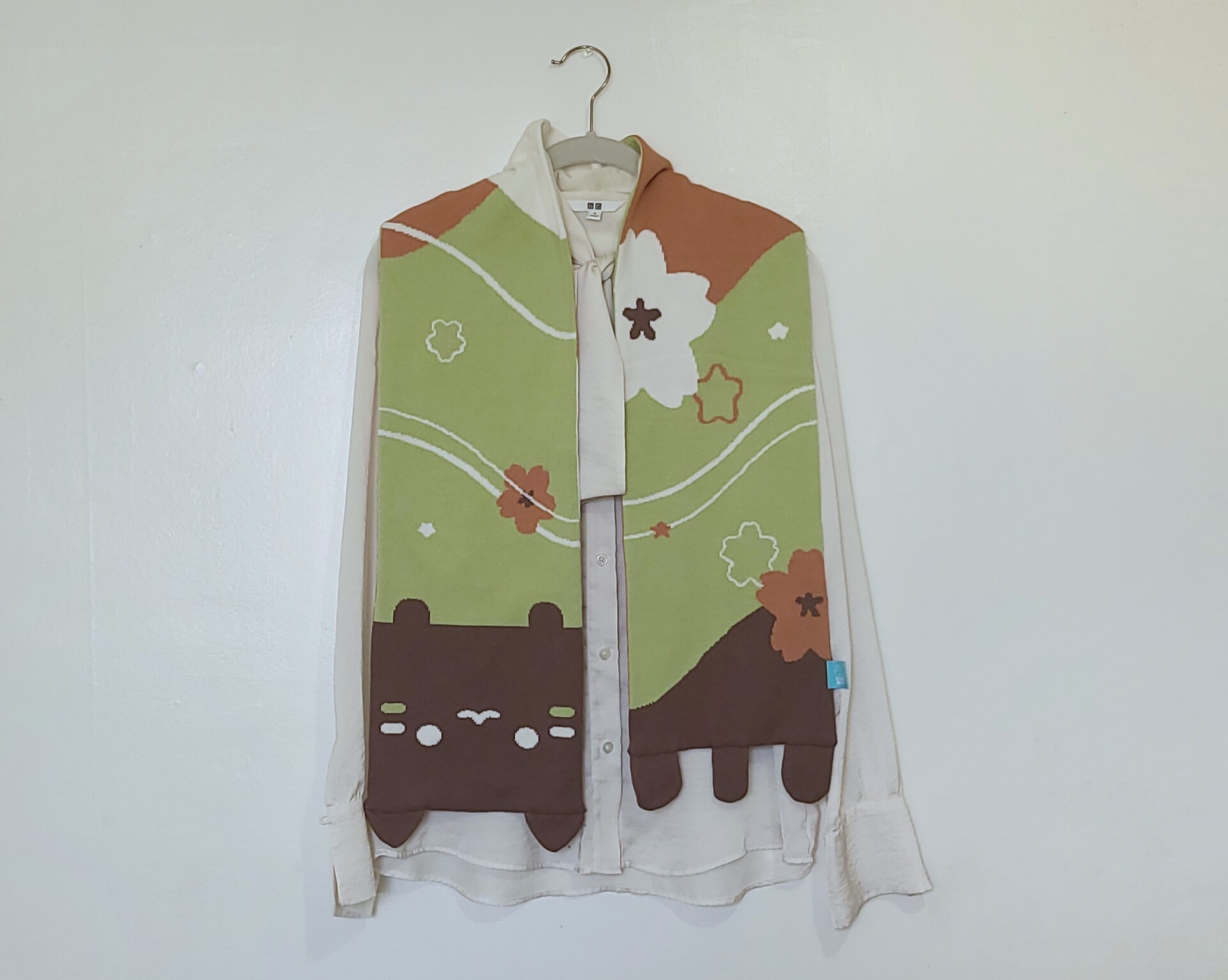 ArtStation - Red Bean Meowtcha Tea Scarf