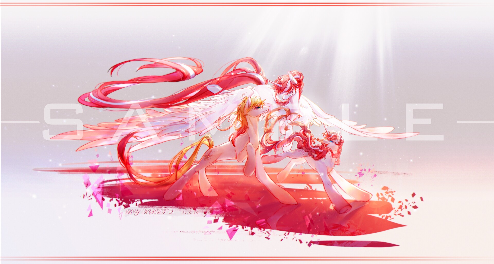 ArtStation - 【MY LITTLE PONY】wallpaper