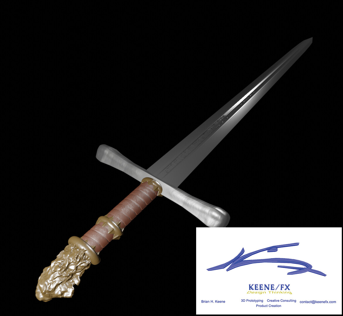 ArtStation - Lion Pomel Sword