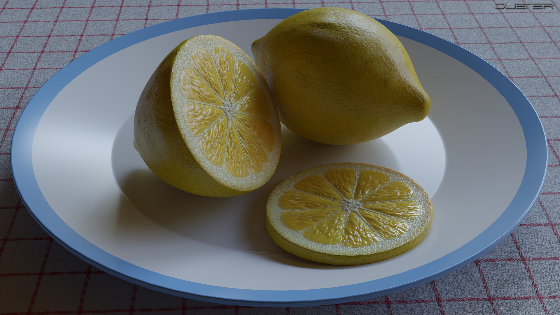 ArtStation - Food #01: Lemon - Blender 3D Model