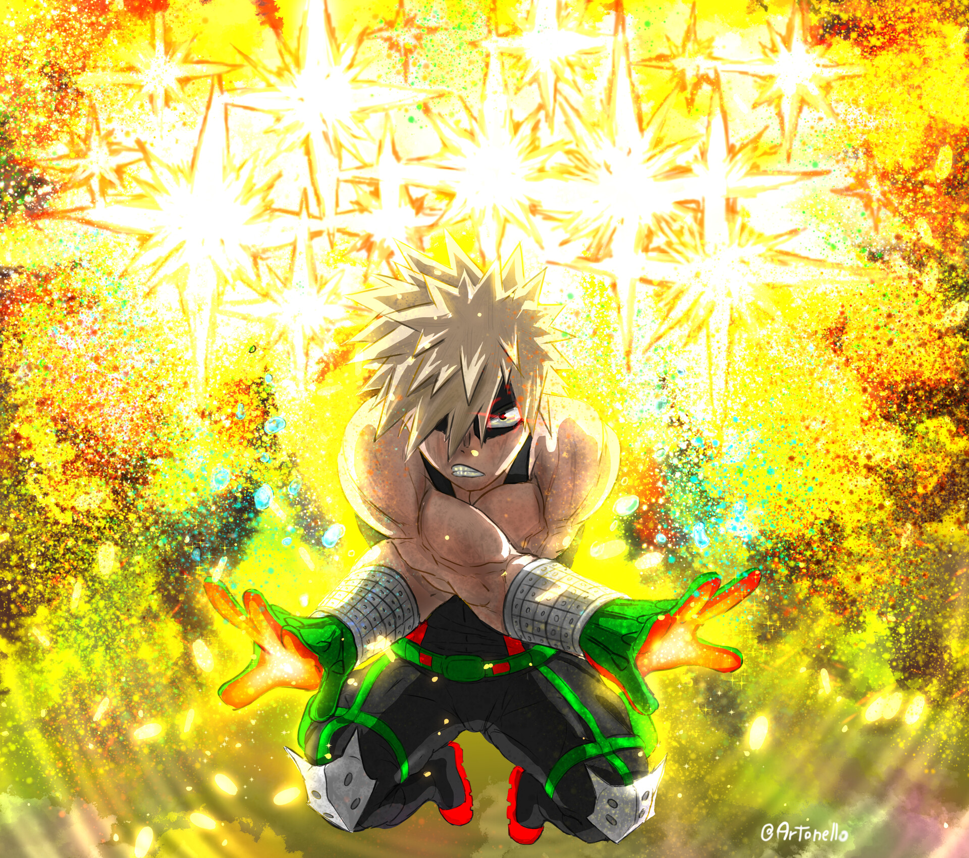 ArtStation - Great explosion murder god dynamight