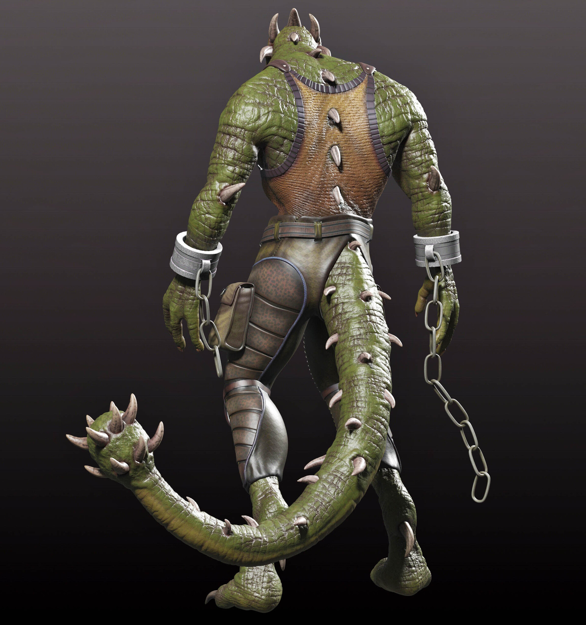 Yurii Rohachevskyi - Lizard Humanoid