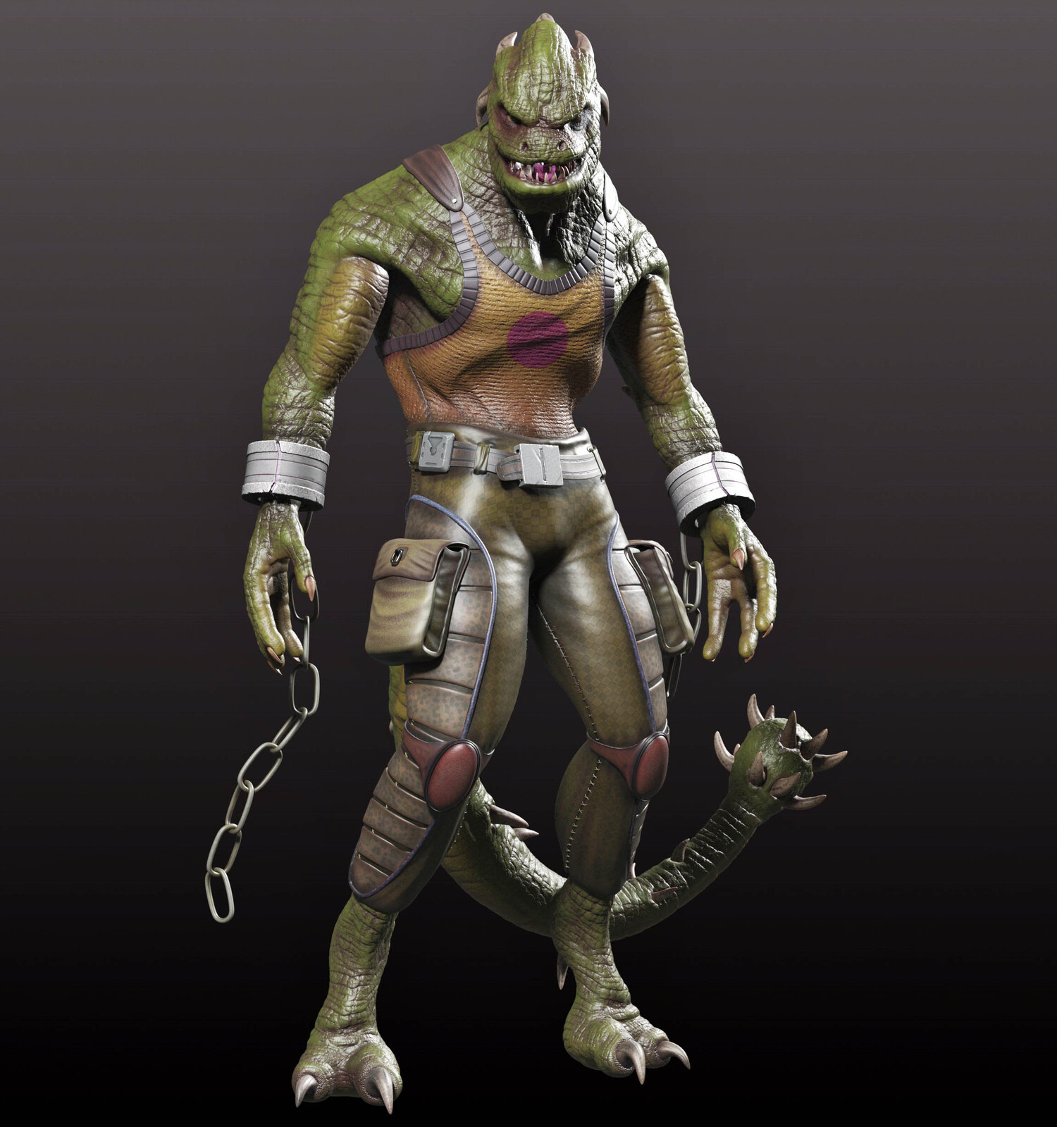 Yurii Rohachevskyi - Lizard Humanoid