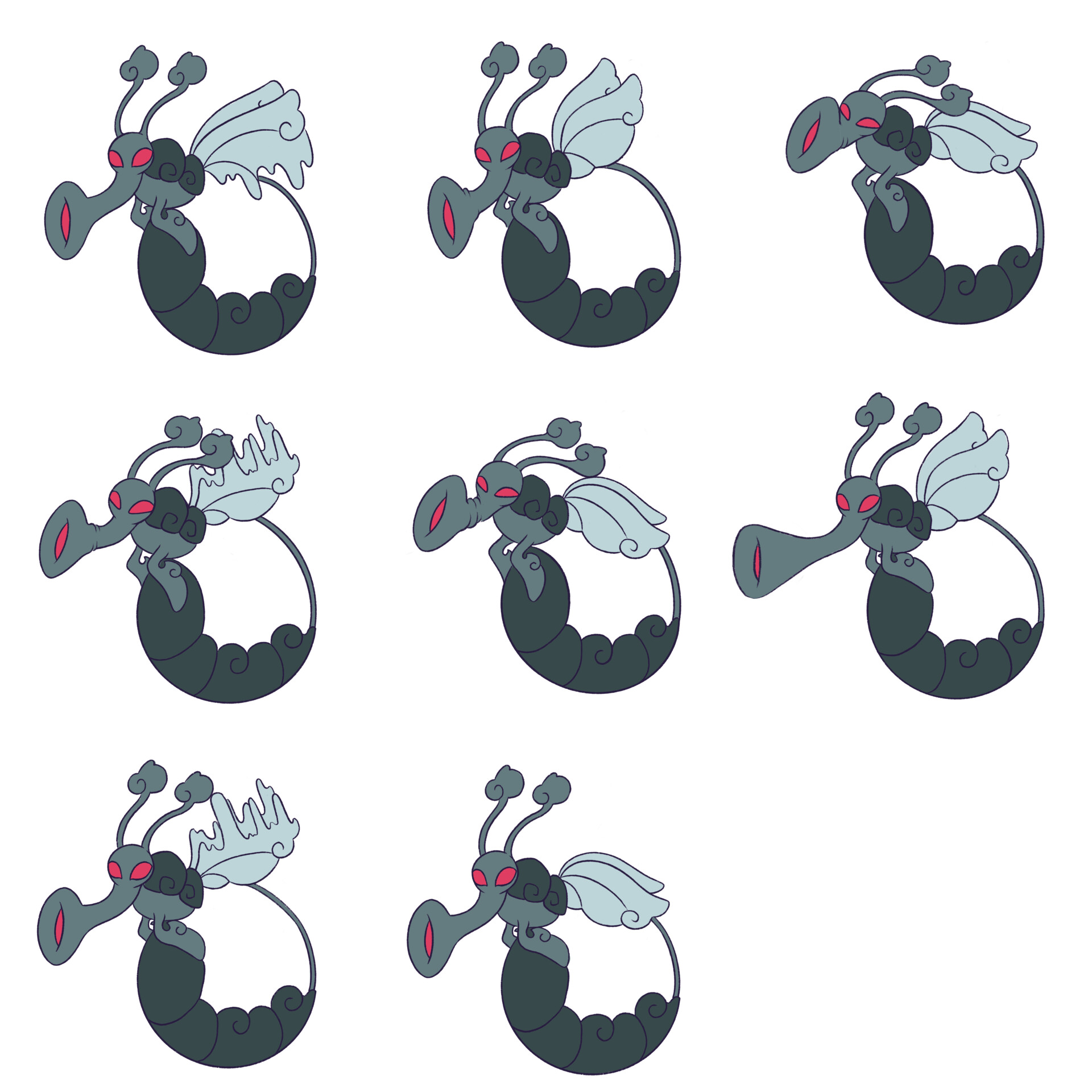 Yara Hussein - Animations "Caster enemy"