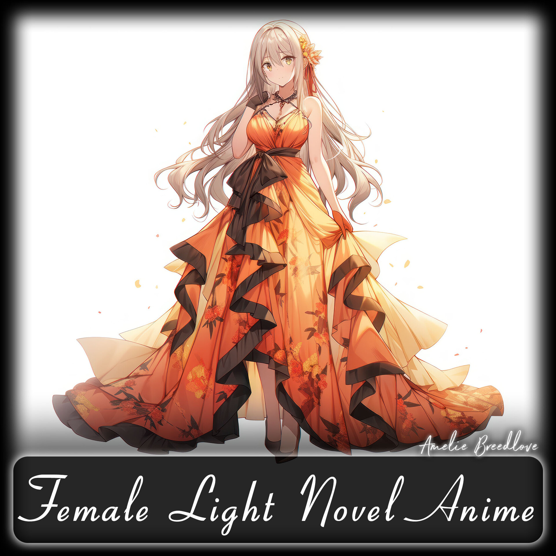 ArtStation - 200 Female Light Novel Anime (Full Body) Reference Pack ...