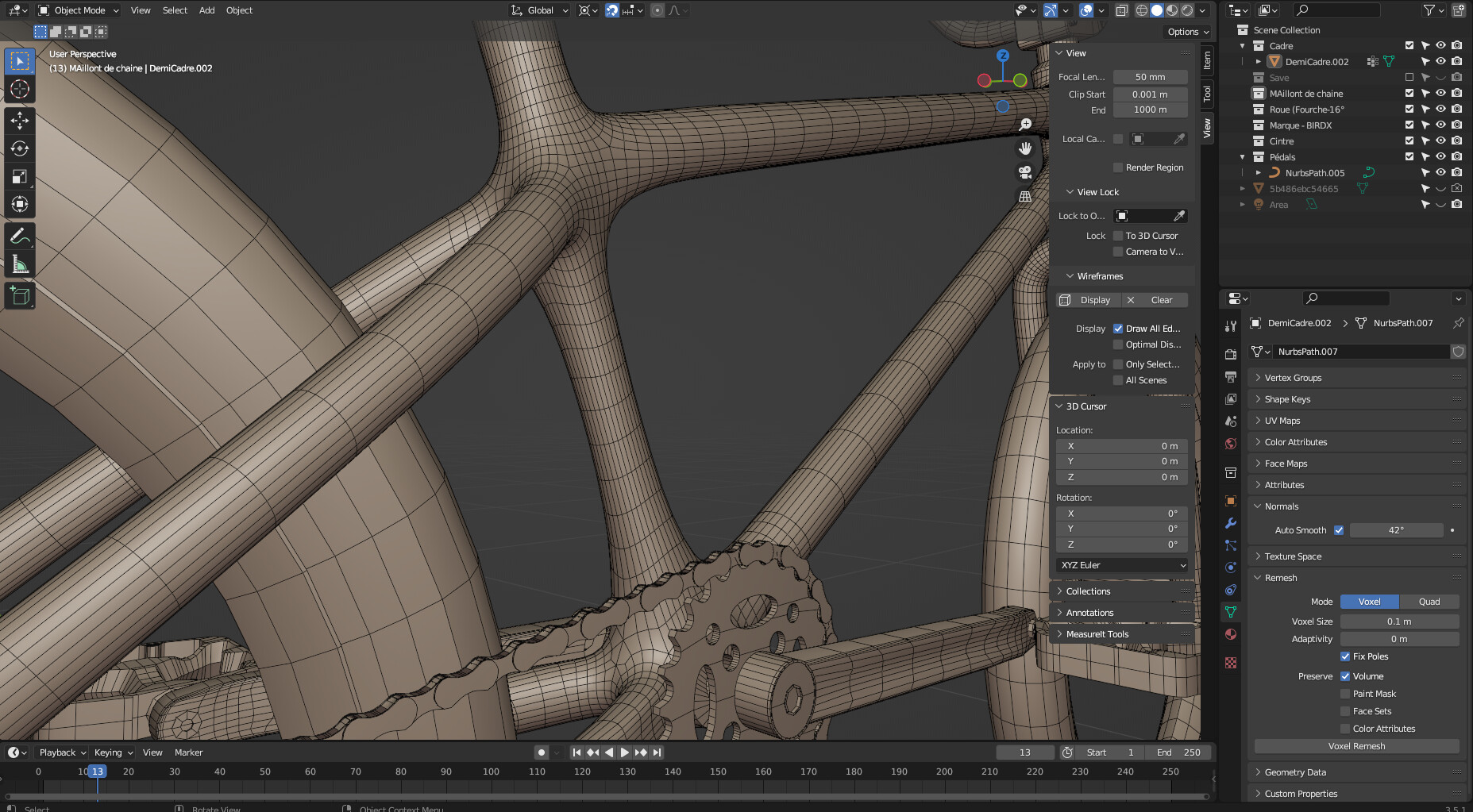 Donatien Chapon - Biking Parts | Study Case
