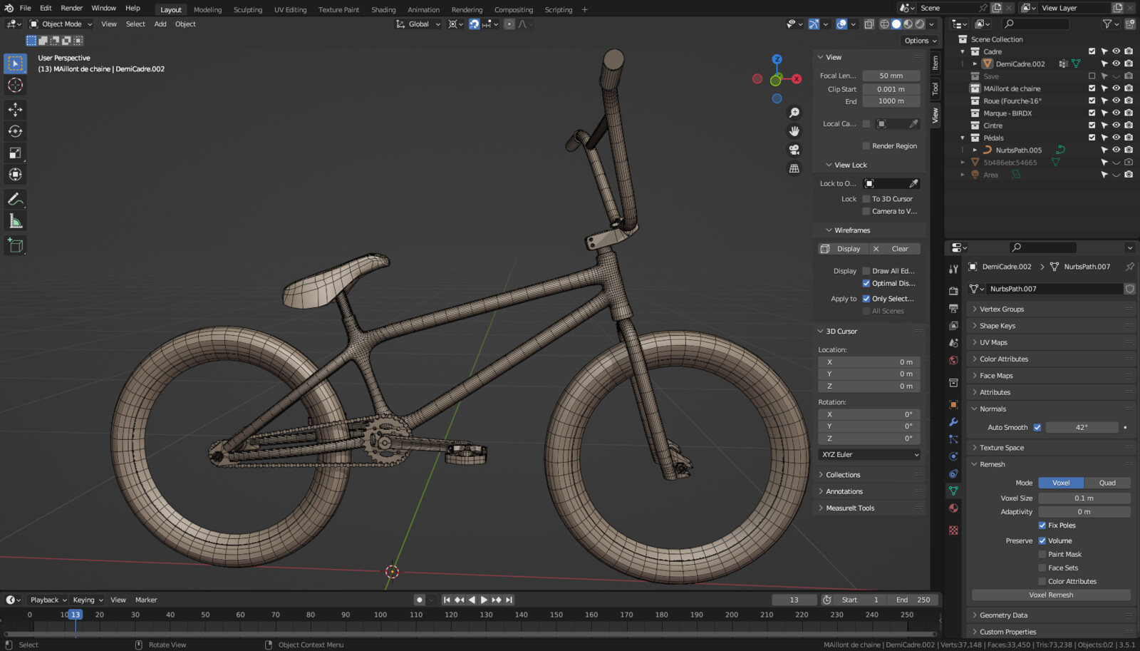 Donatien Chapon - Biking Parts | Study Case