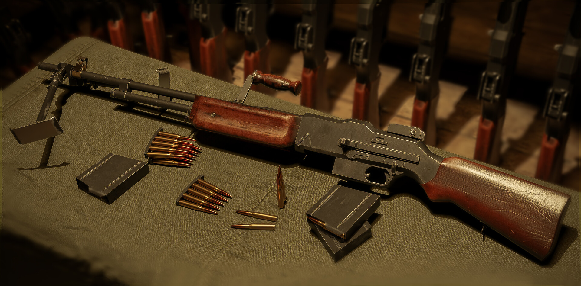 ArtStation - Browning Automatic Rifle