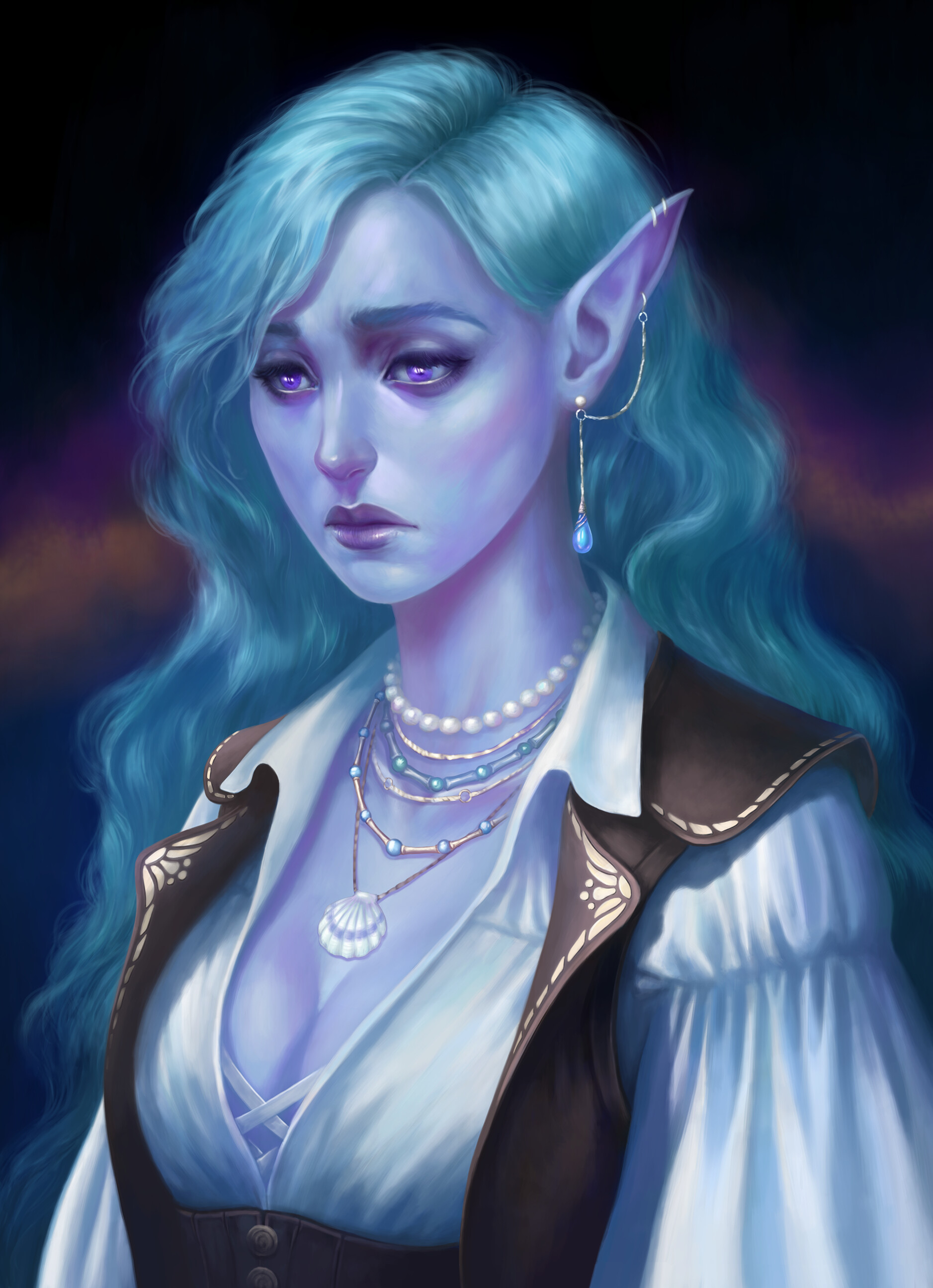 ArtStation - Water Genasi