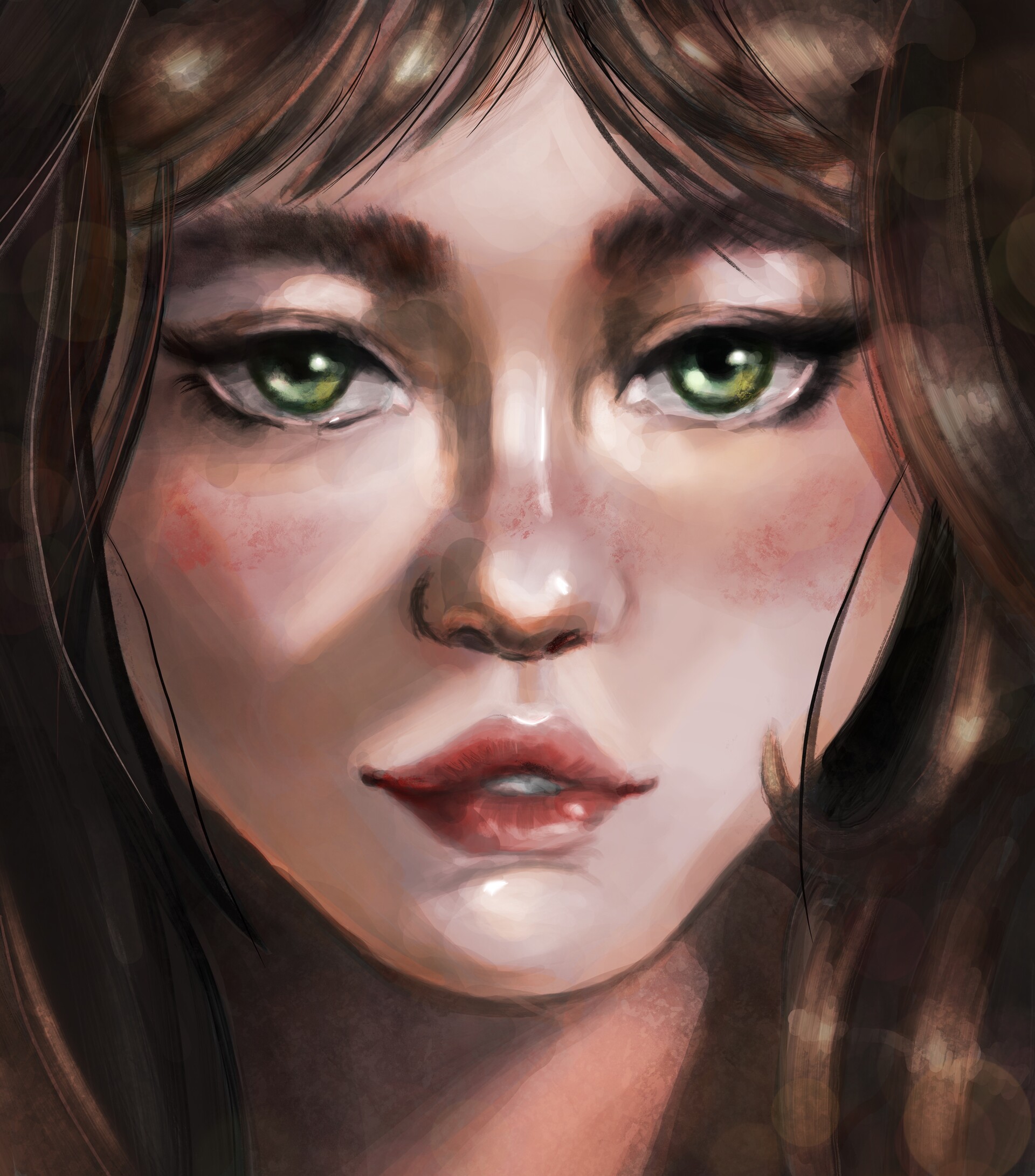 ArtStation - Portrait color study