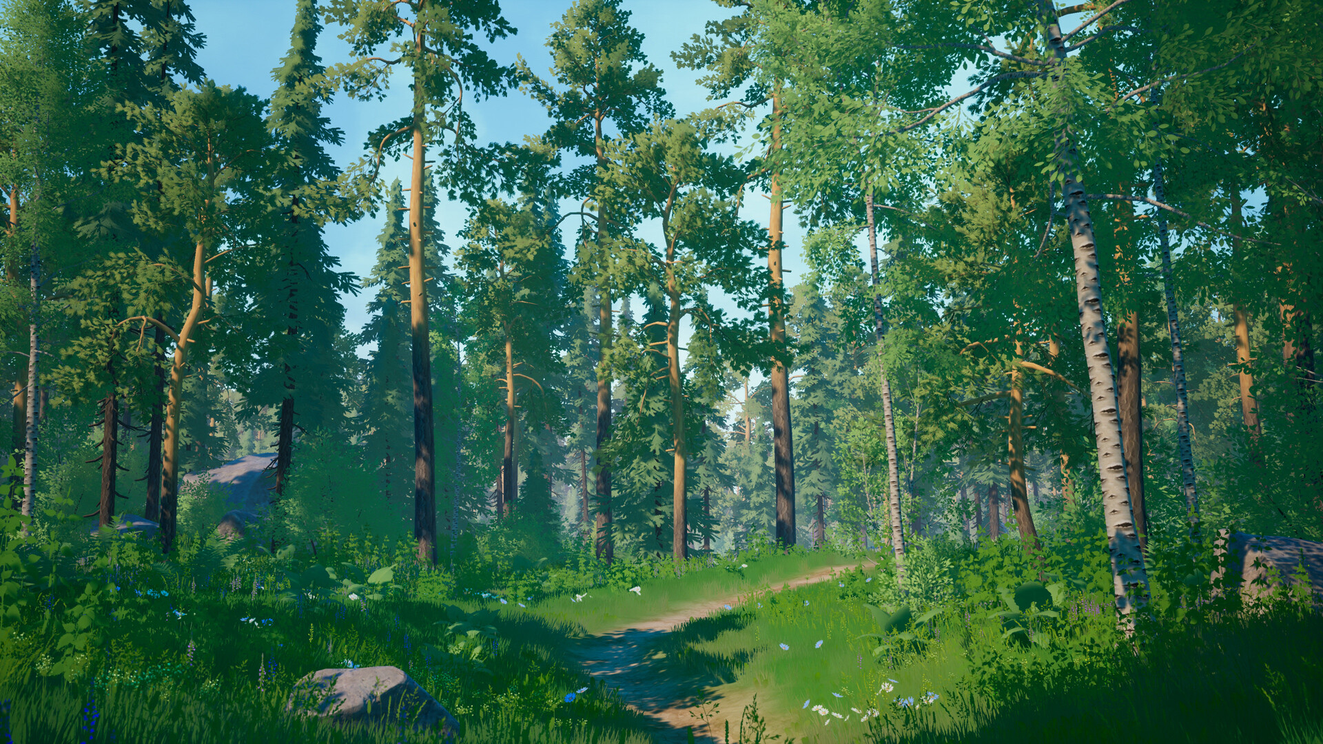 Vladimir Trofimov - Stylized Forest unreal engine