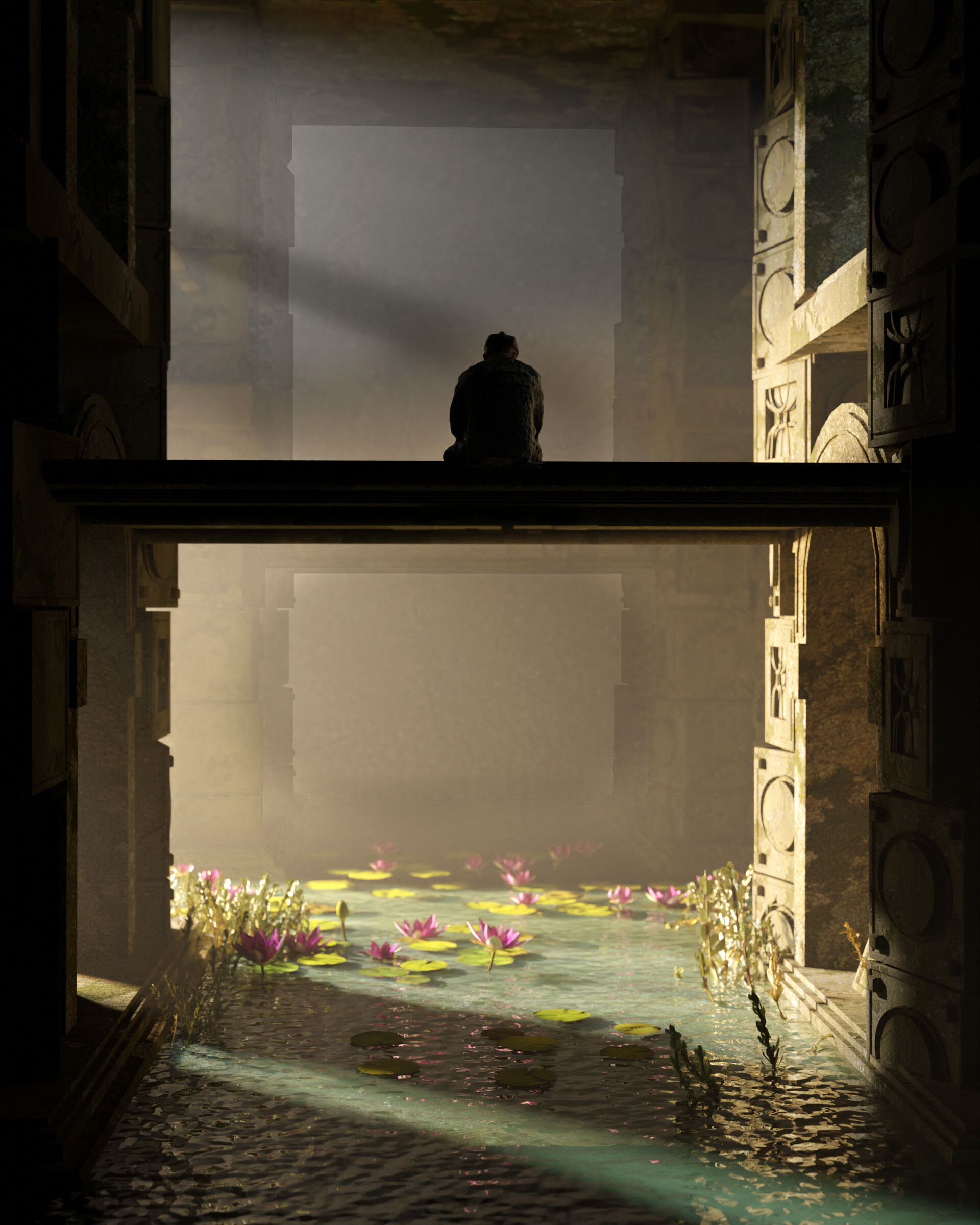 ArtStation - Just a man thinking