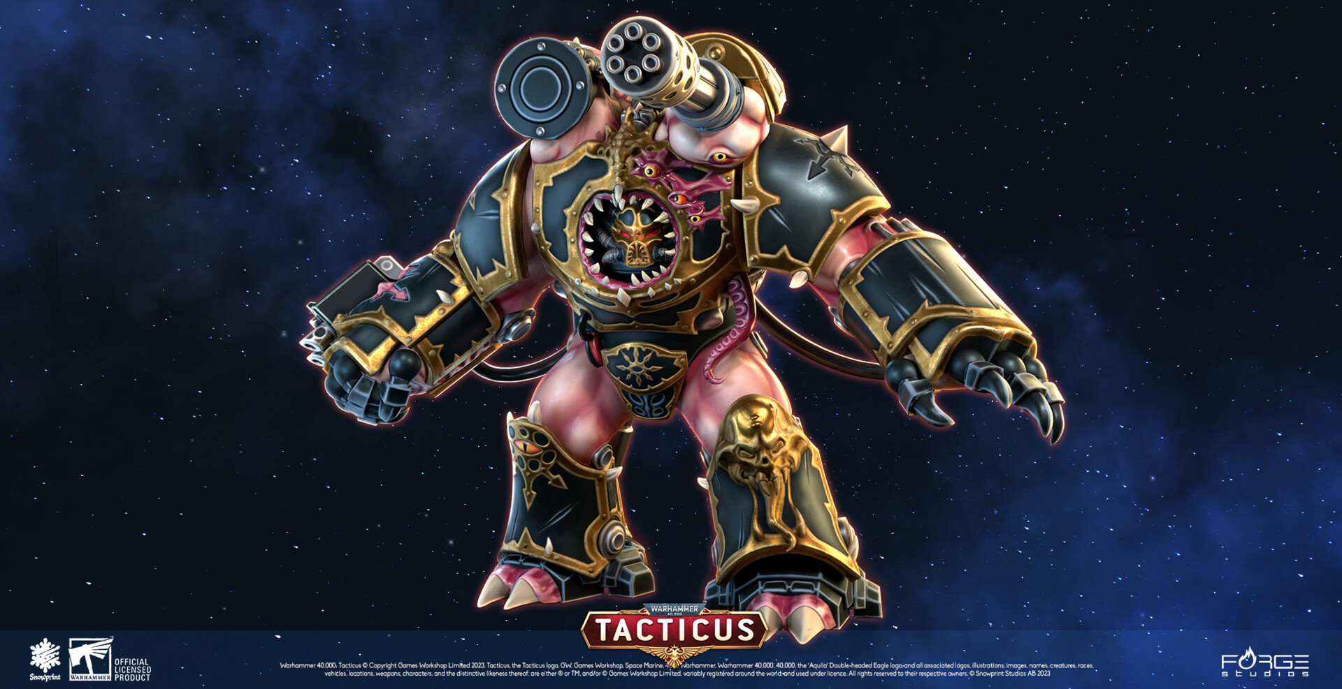 FORGE STUDIOS - Warhammer 40k: Tacticus - Volk, Reforged by the Warp