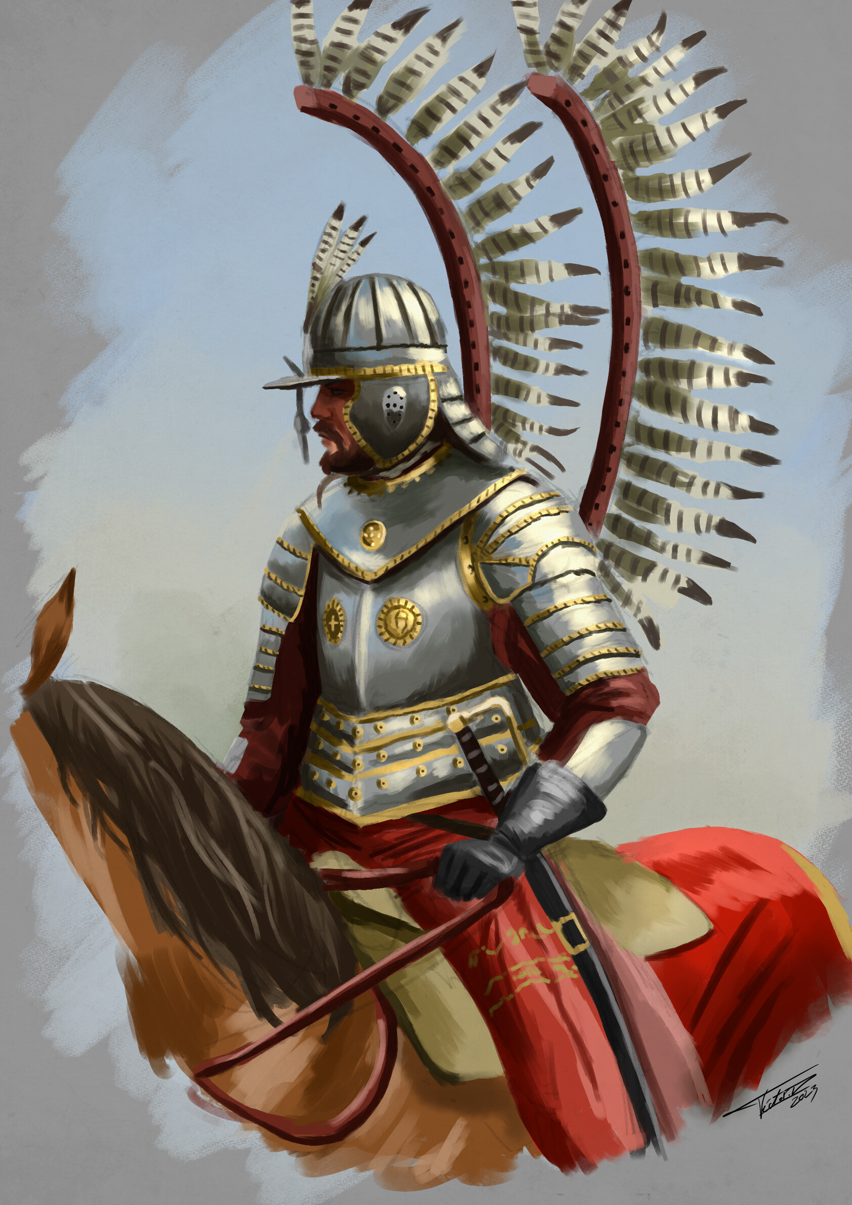 ArtStation - Winged Hussar