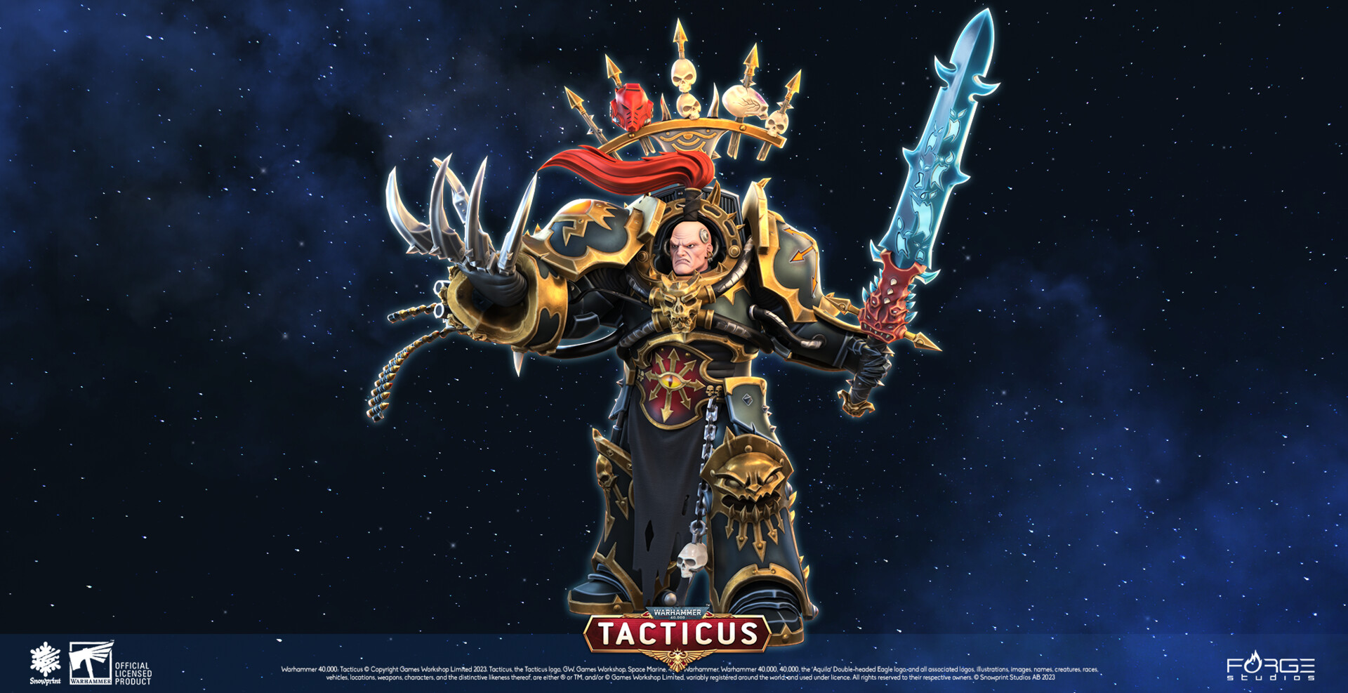 FORGE STUDIOS - Warhammer 40k: Tacticus - Abaddon the Despoiler