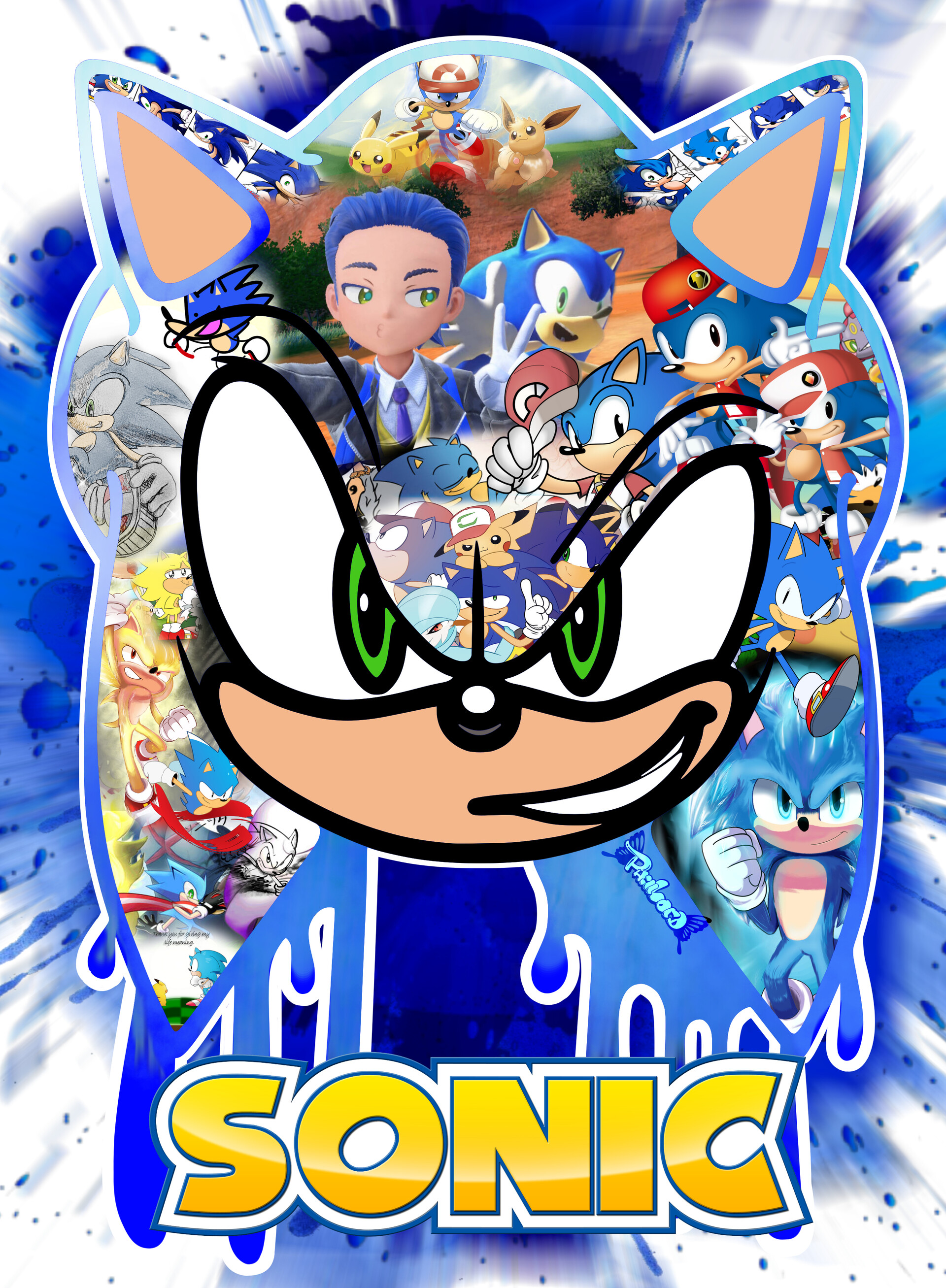 ArtStation - Sonic Birthday Collab