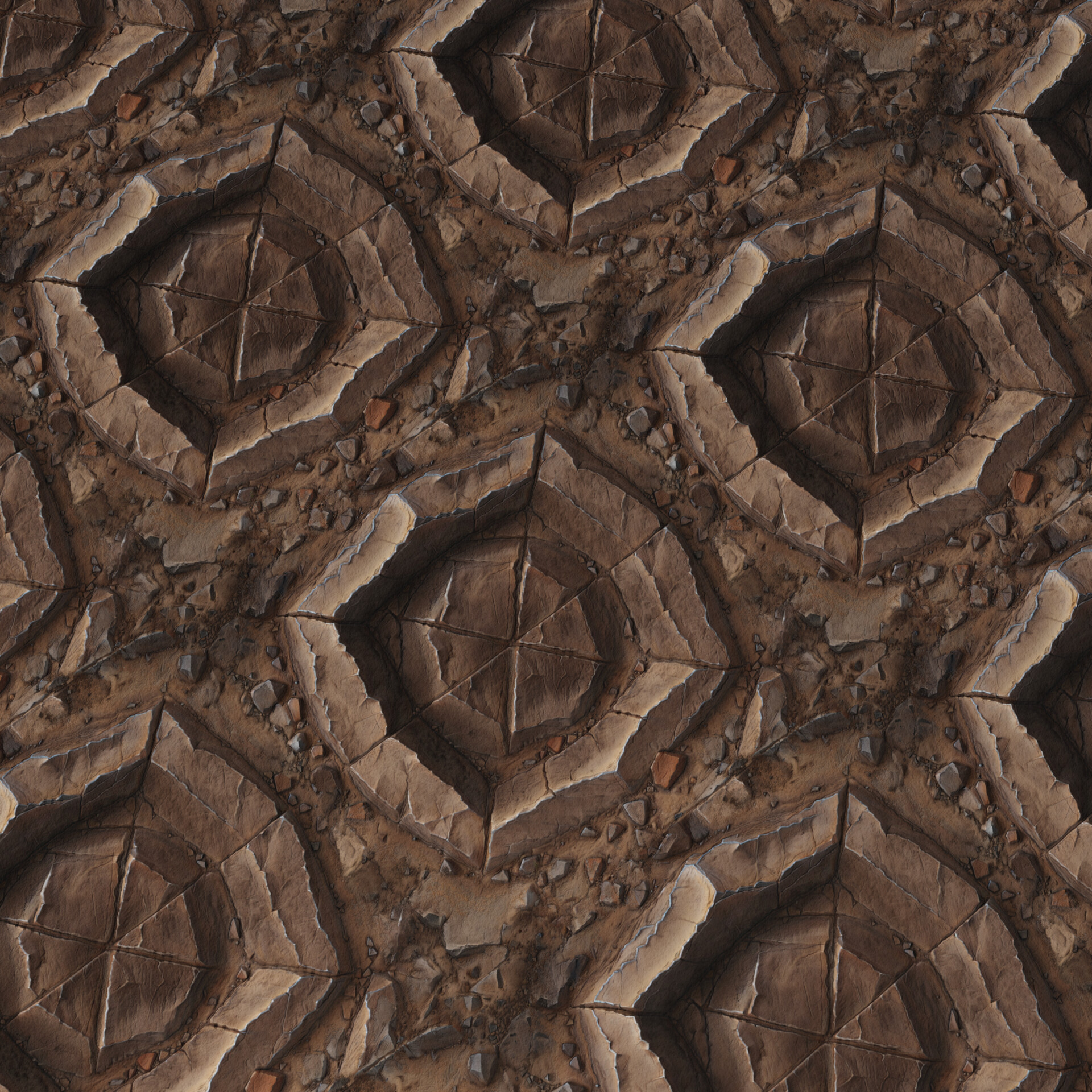 ArtStation - Stone pattern texture