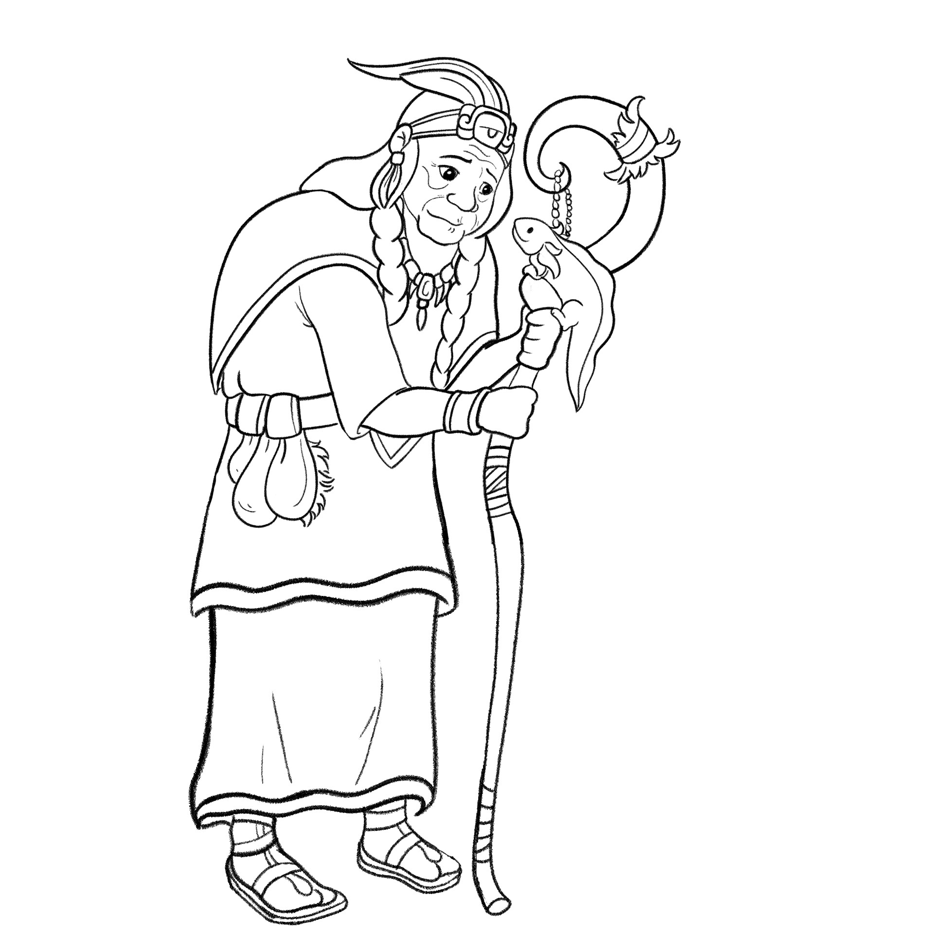 ArtStation - Aztec Priestess Concept