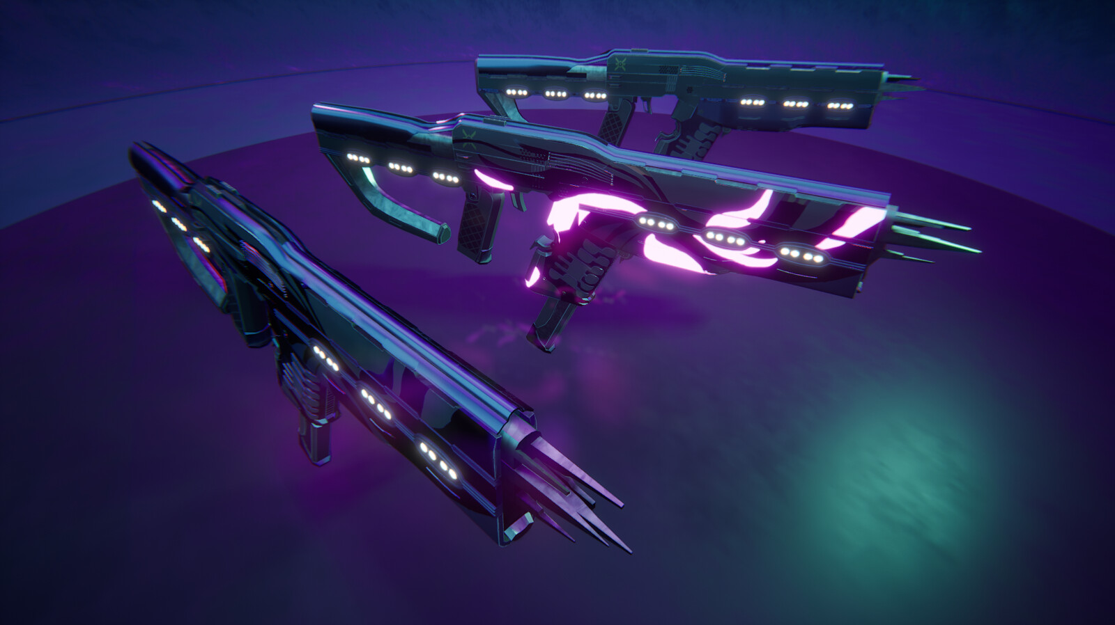 Nathan CHAU - [Destiny 2 Fan Weapon Concept] "Iridescence" Exotic Submachine Gun