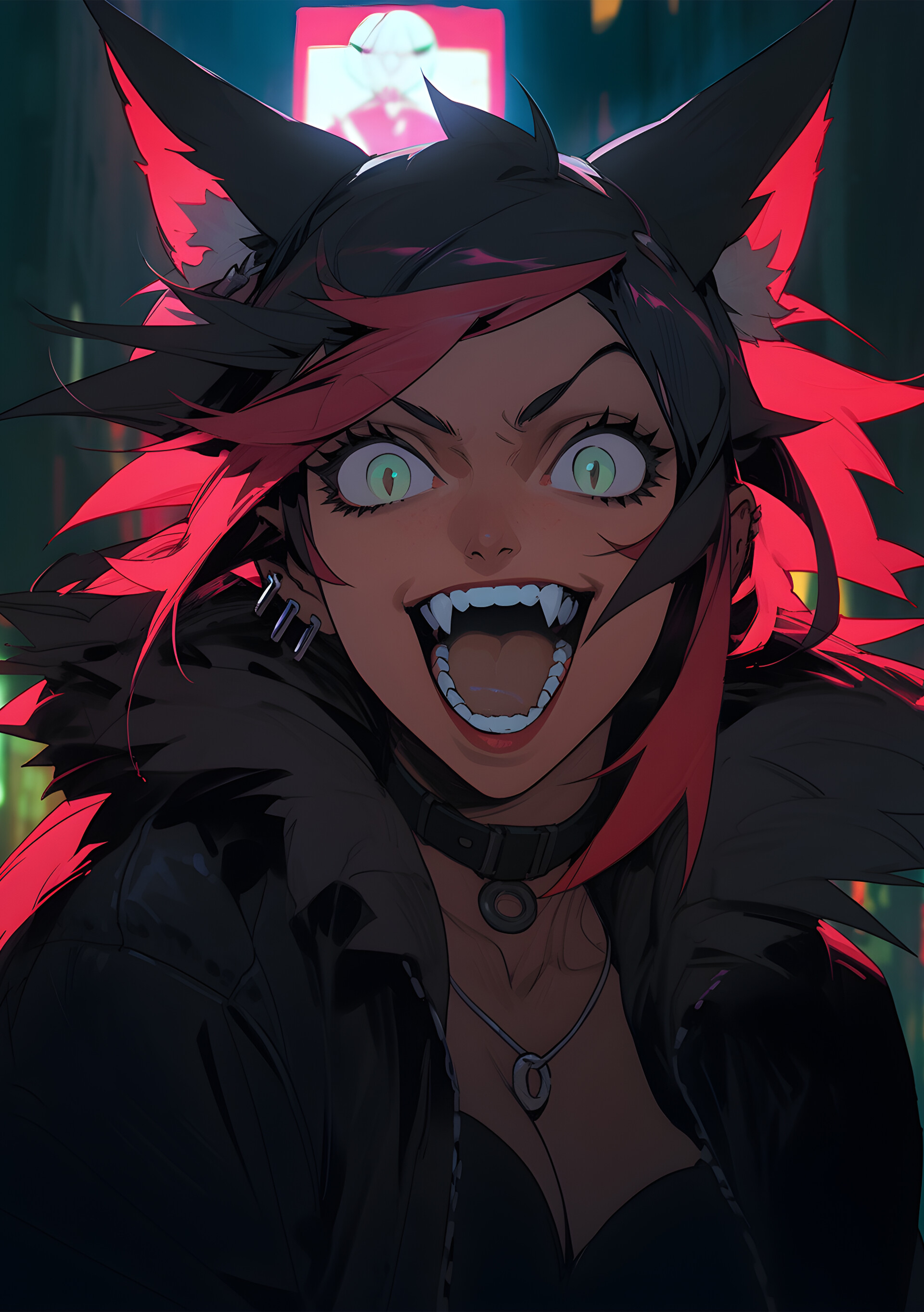 ArtStation - Psycho Furry Girl