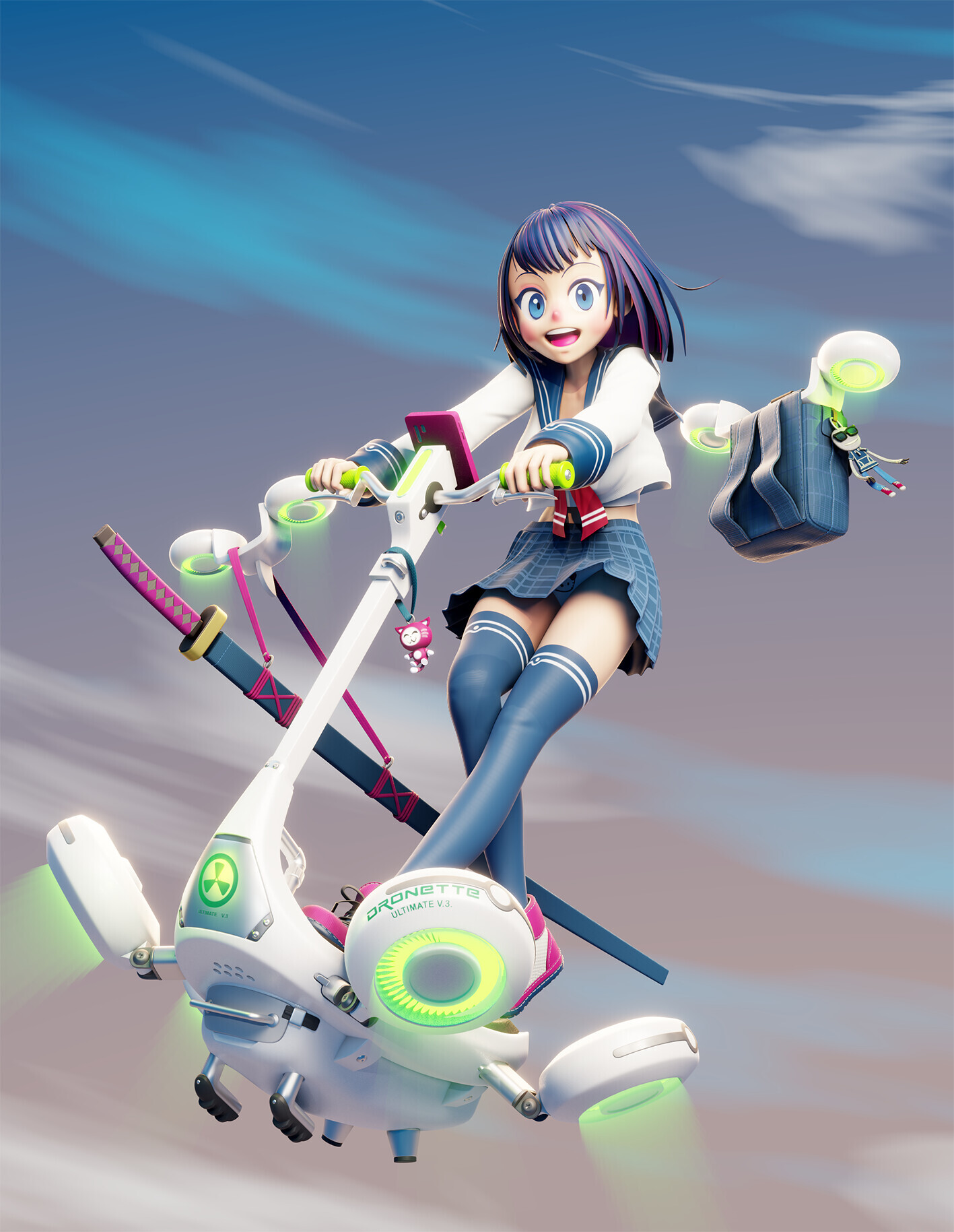 ArtStation - Student Girl - By Libel Academy - 3D CAMP