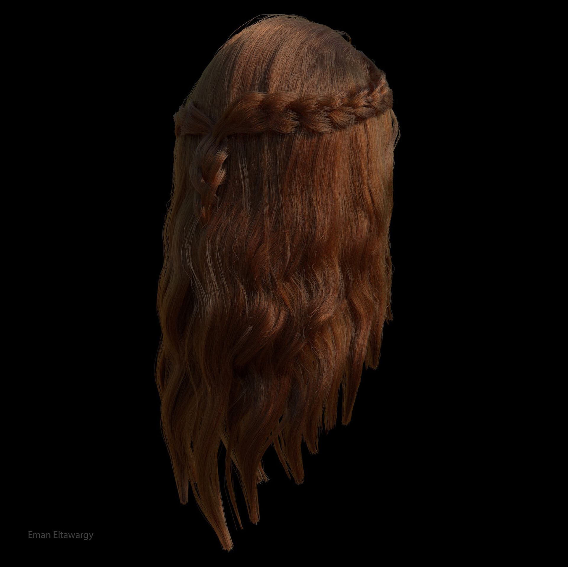 ArtStation - medieval hairstyle