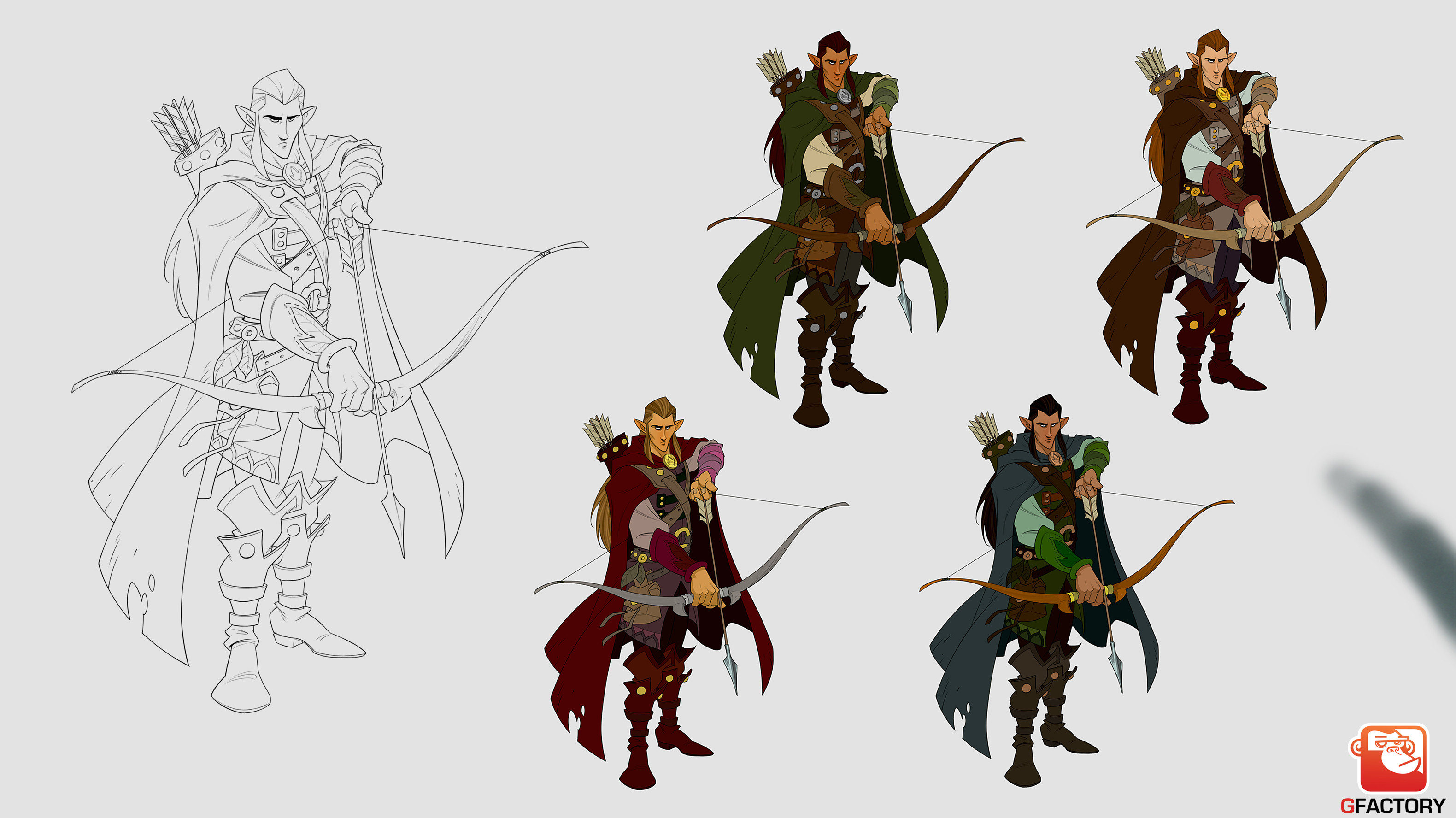 GFactory - Project Raven - Characters