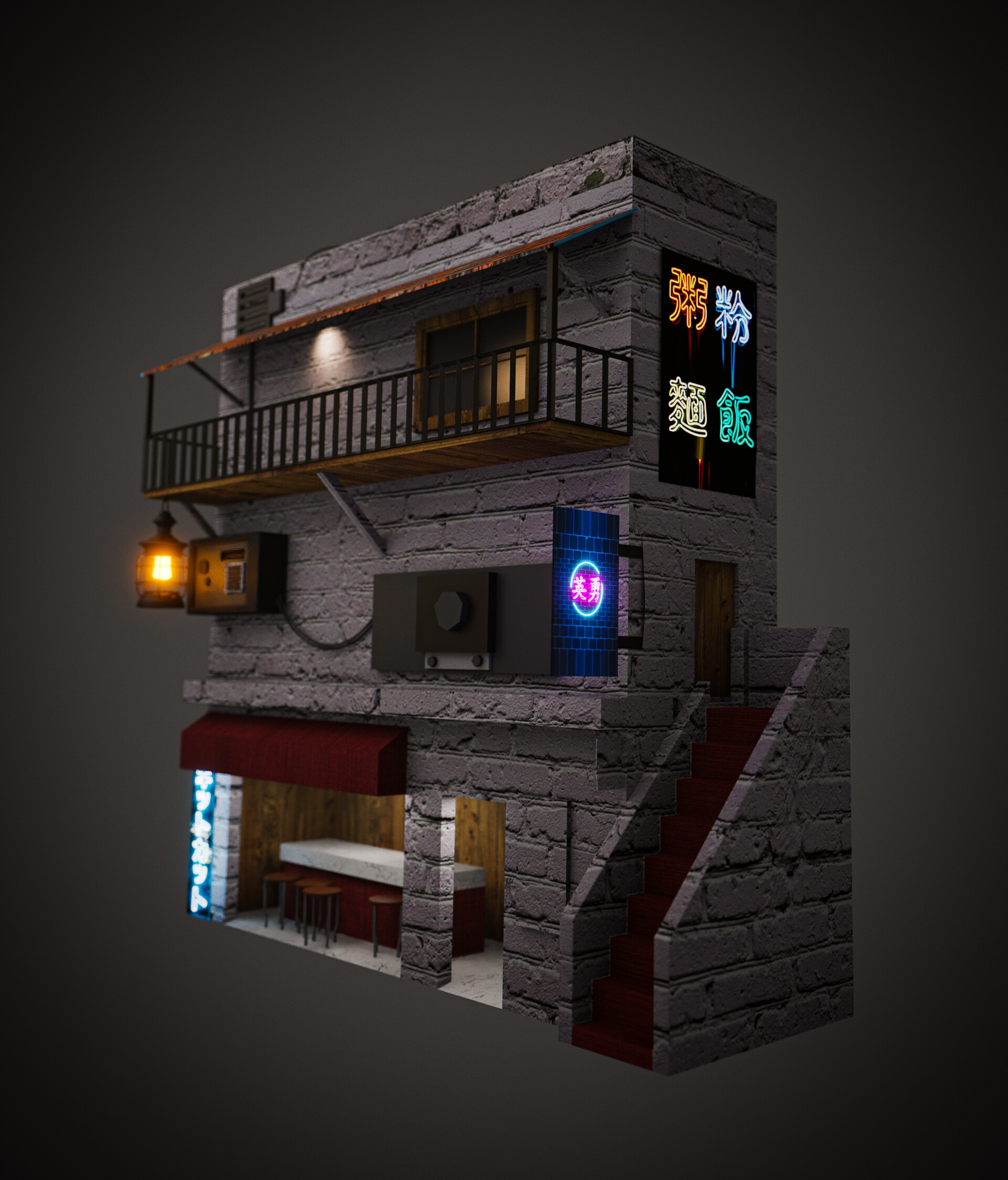 ArtStation - Random House Modeling