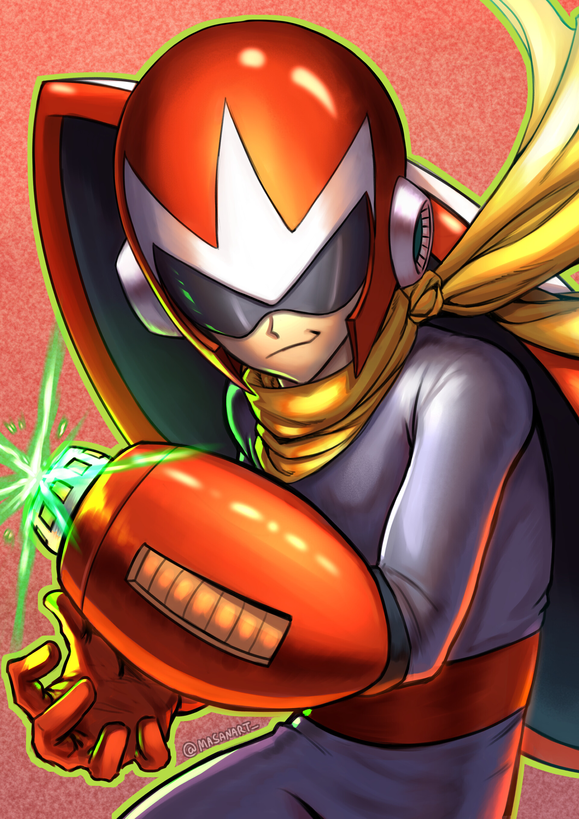 ArtStation - Proto Man - Megaman
