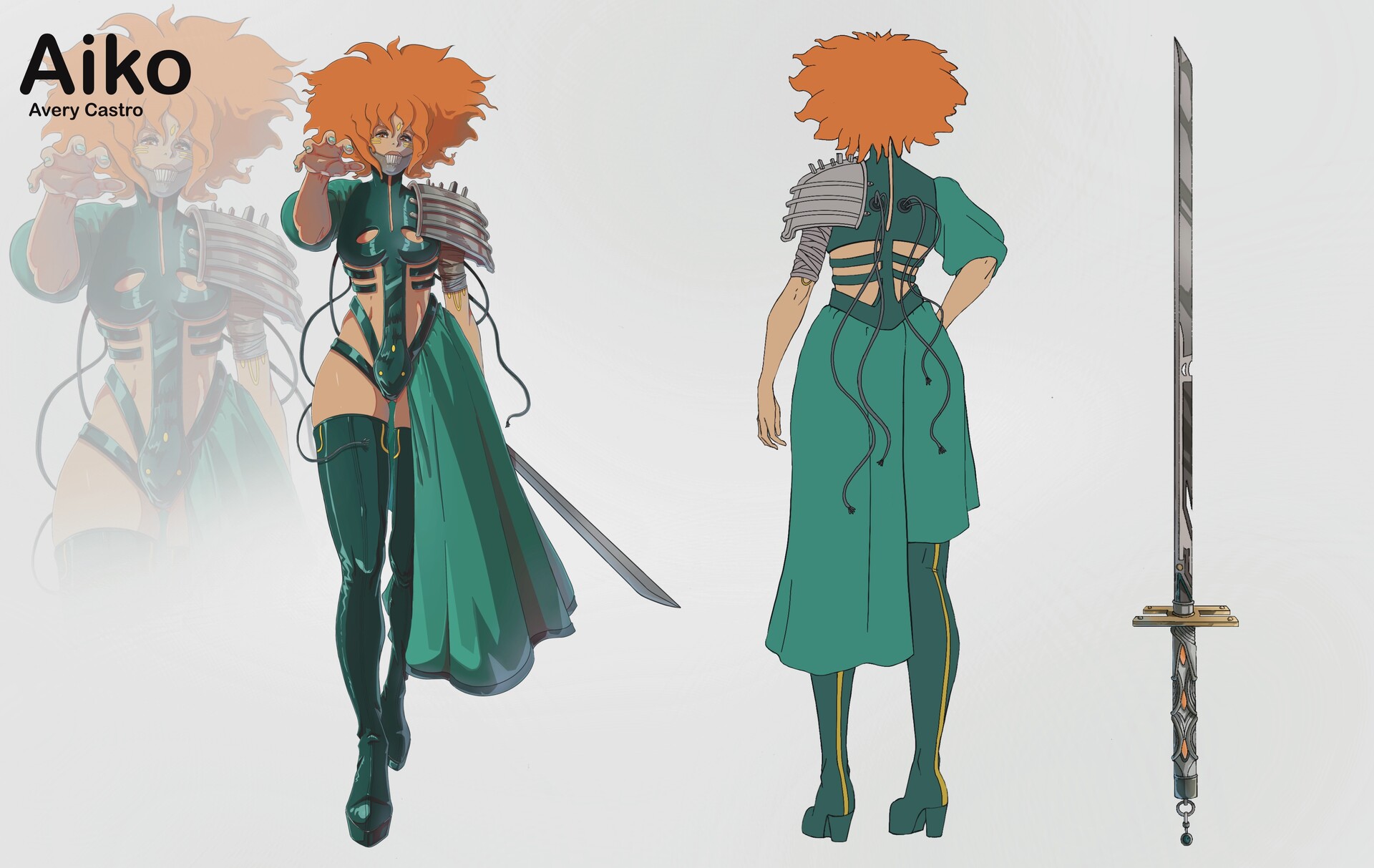 ArtStation - Character Concept Aiko