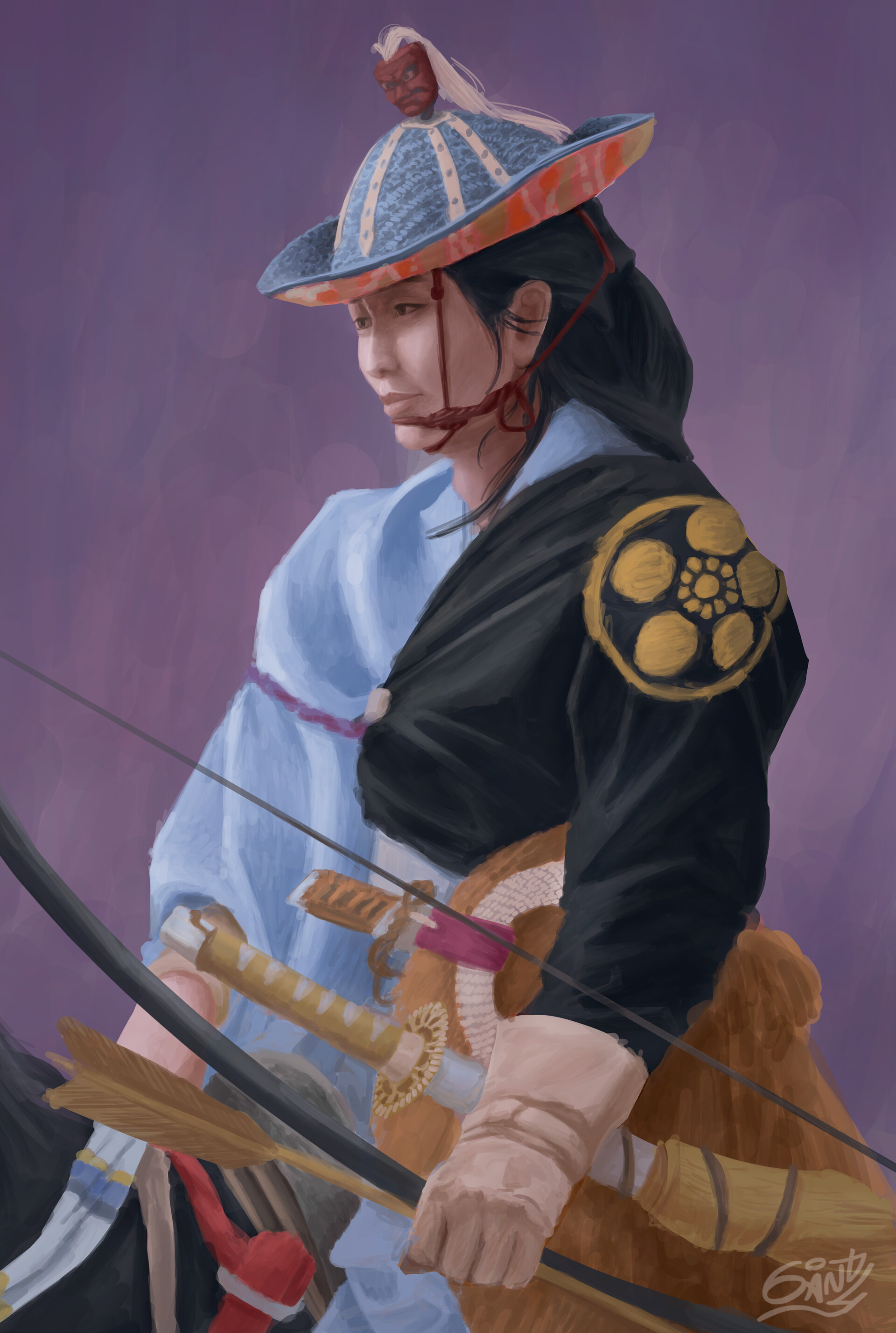 ArtStation - Samurai Study