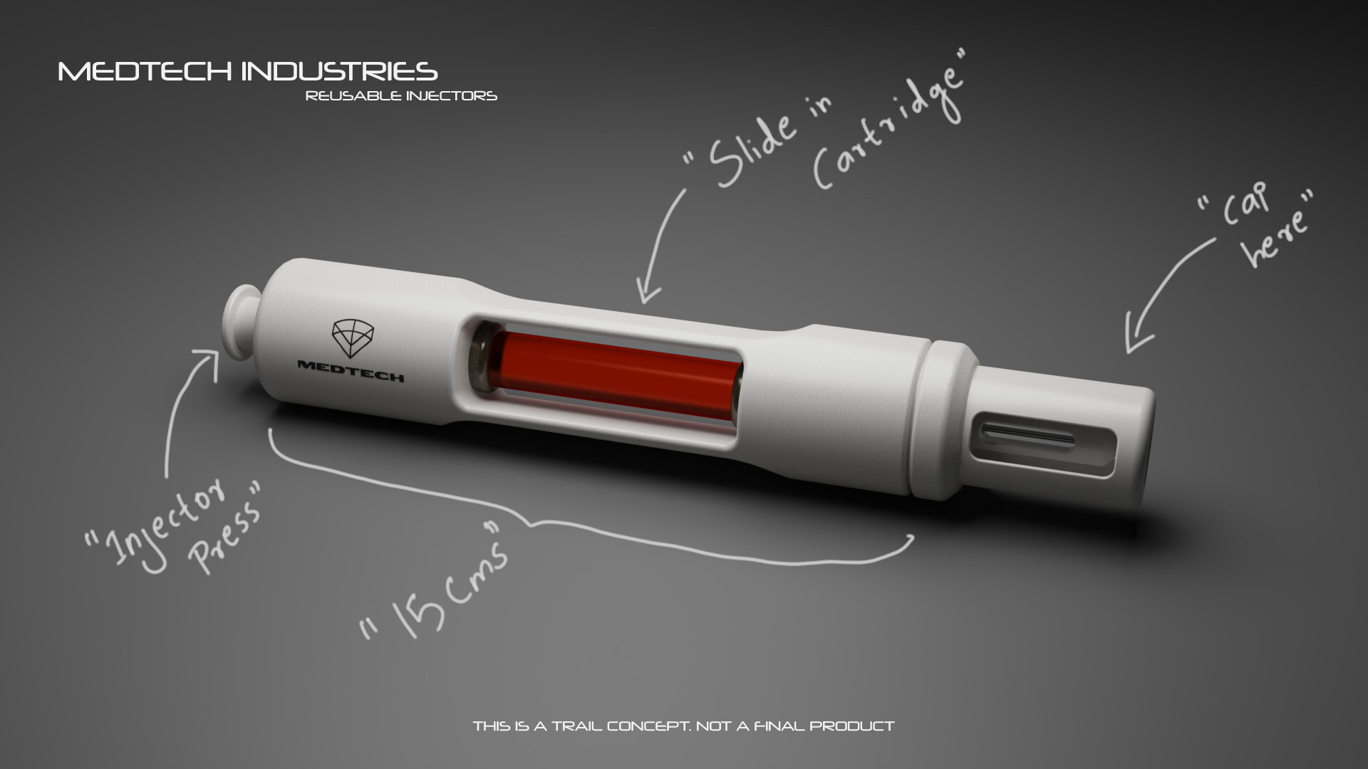 ArtStation - Medtech reusable Injectors