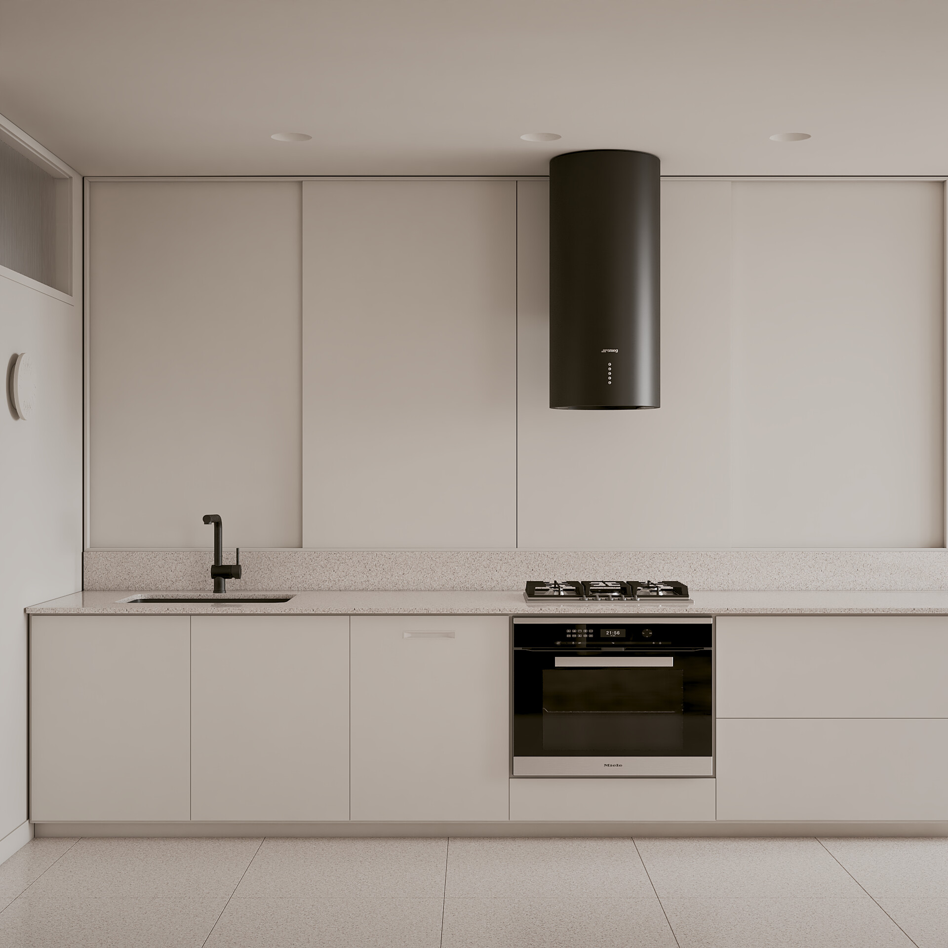 ArtStation - Minimal Home (kitchen design)