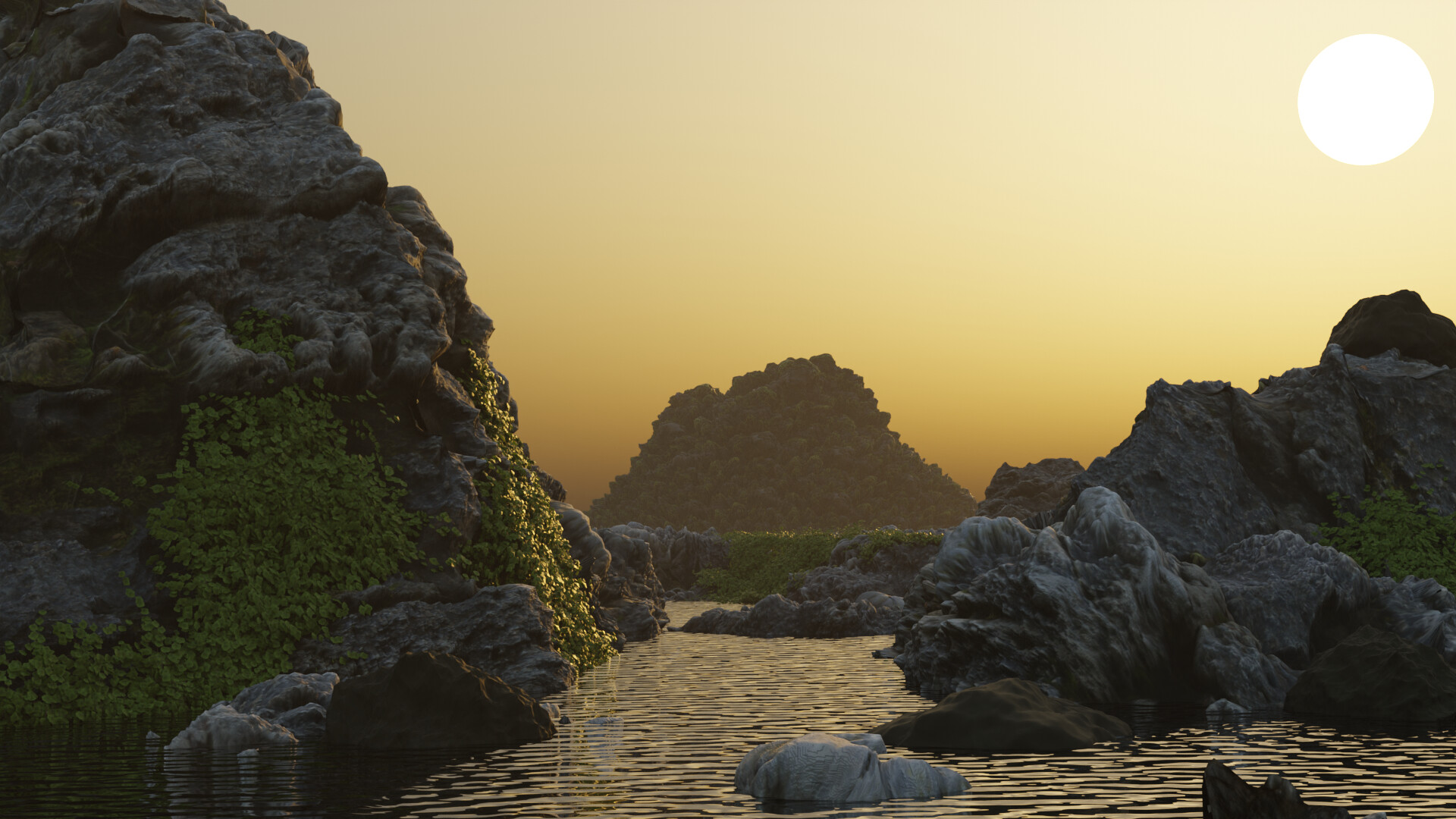 ArtStation - game landscape