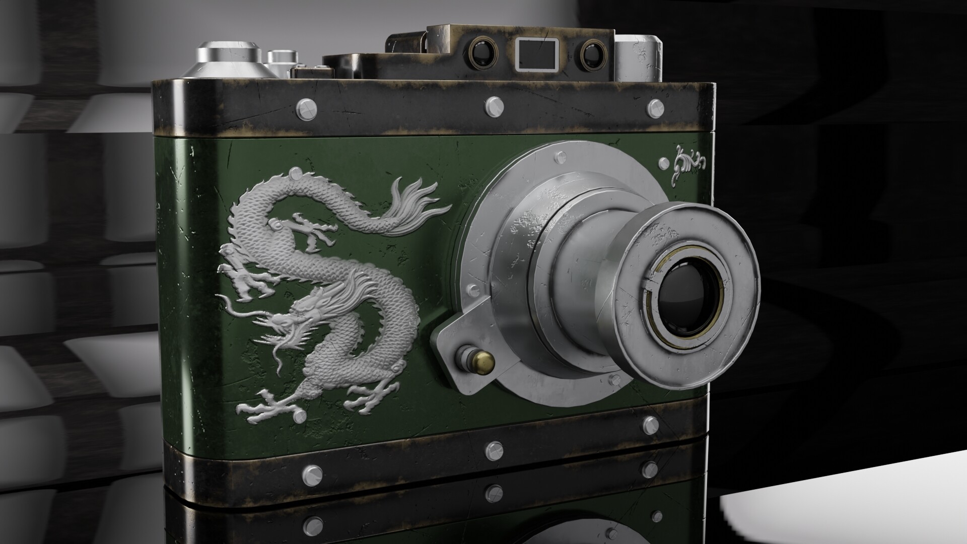 ArtStation - Reaistic vintage camera