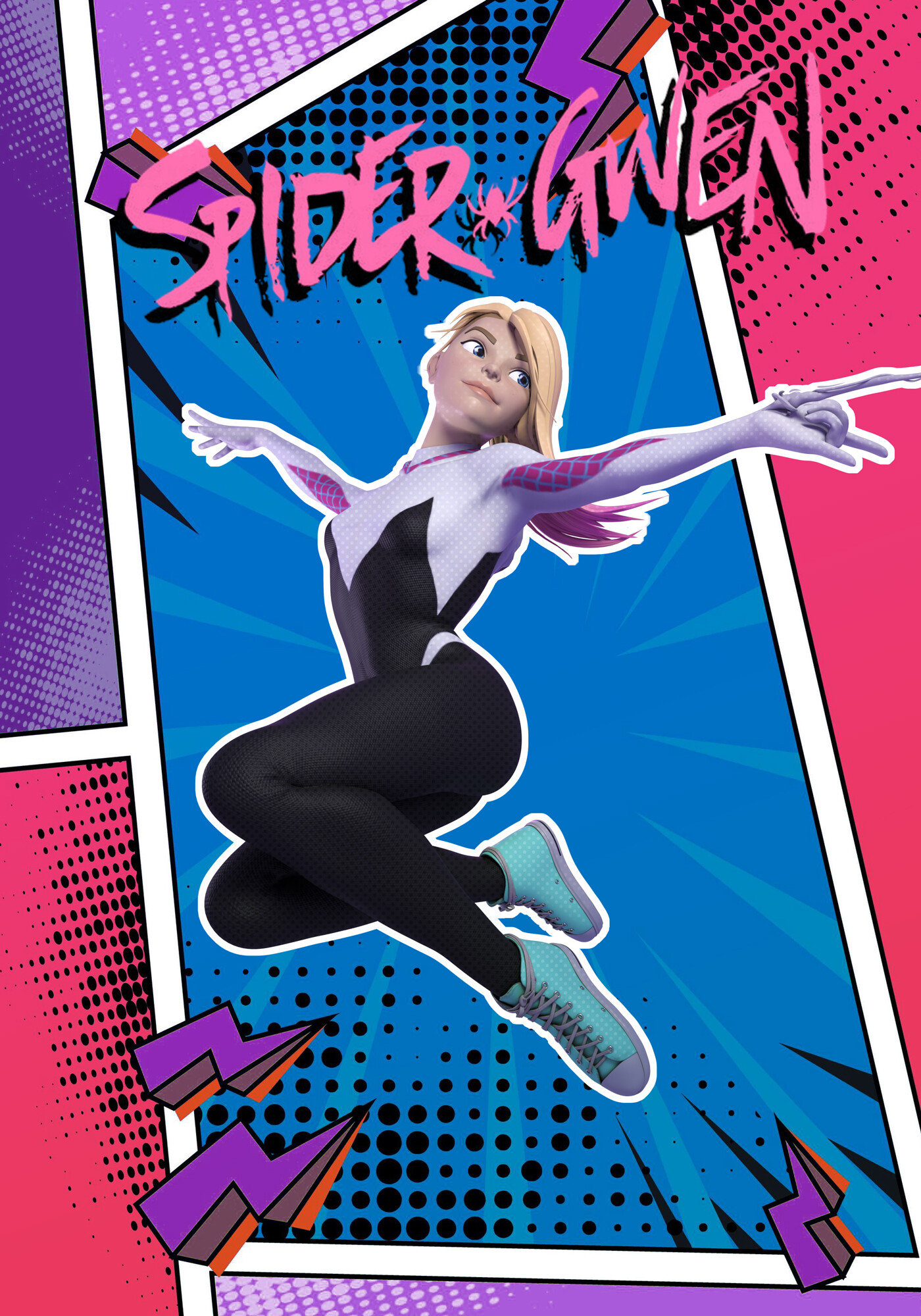 ArtStation - Gwen Stacy fanart