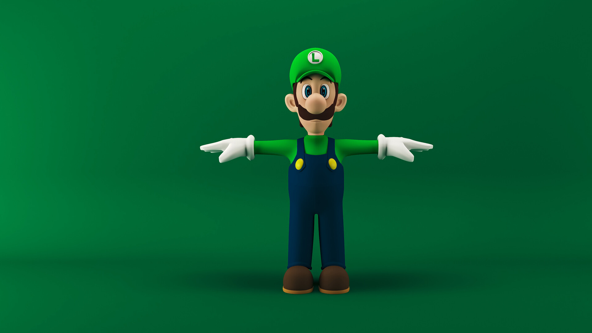 ArtStation - Luigi character model